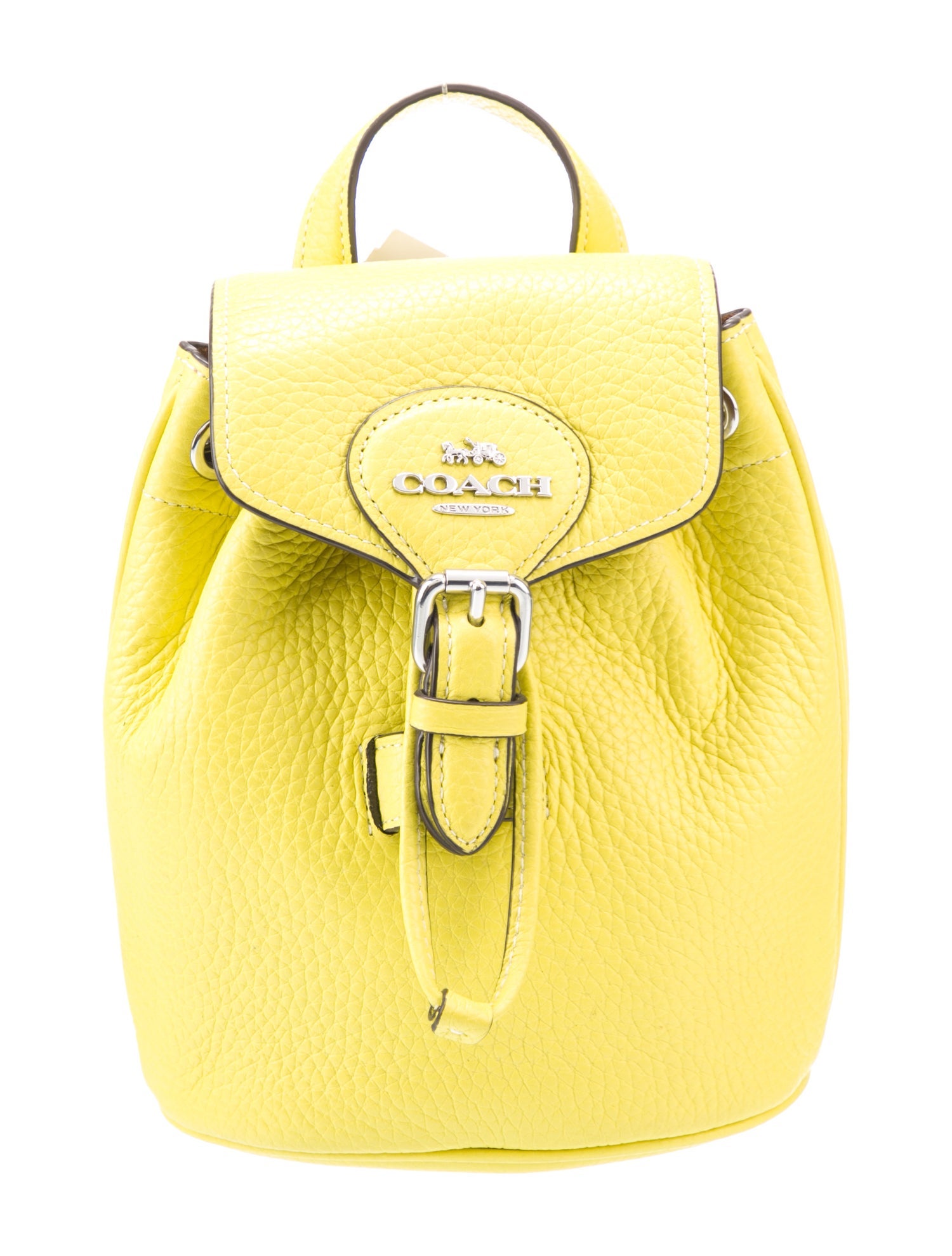 Coach Leather Backpack w/ Tags - Blue Crossbody Bags, Handbags ...