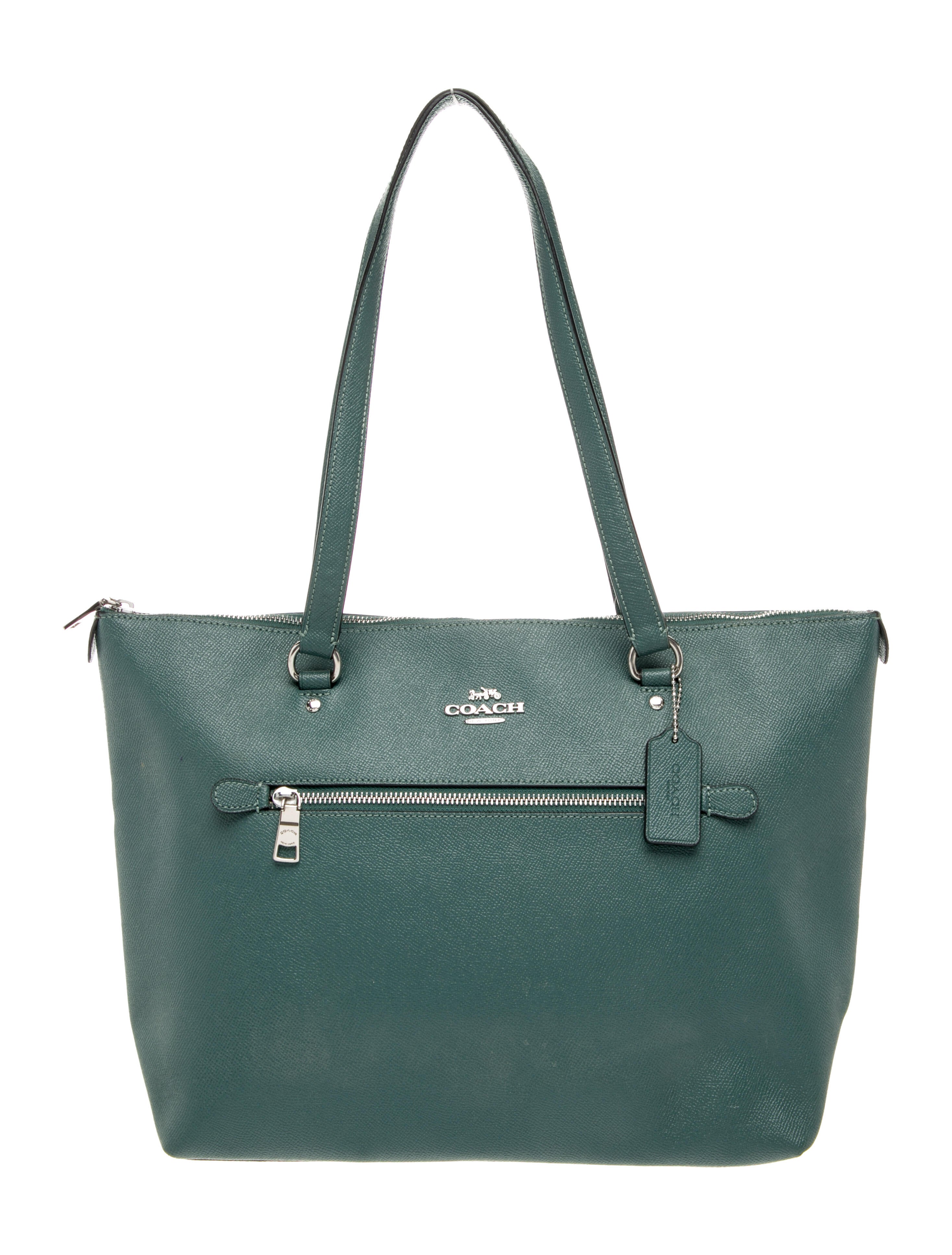 Coach Saffiano Leather Tote - Blue Totes, Handbags - CCH99253 | The ...