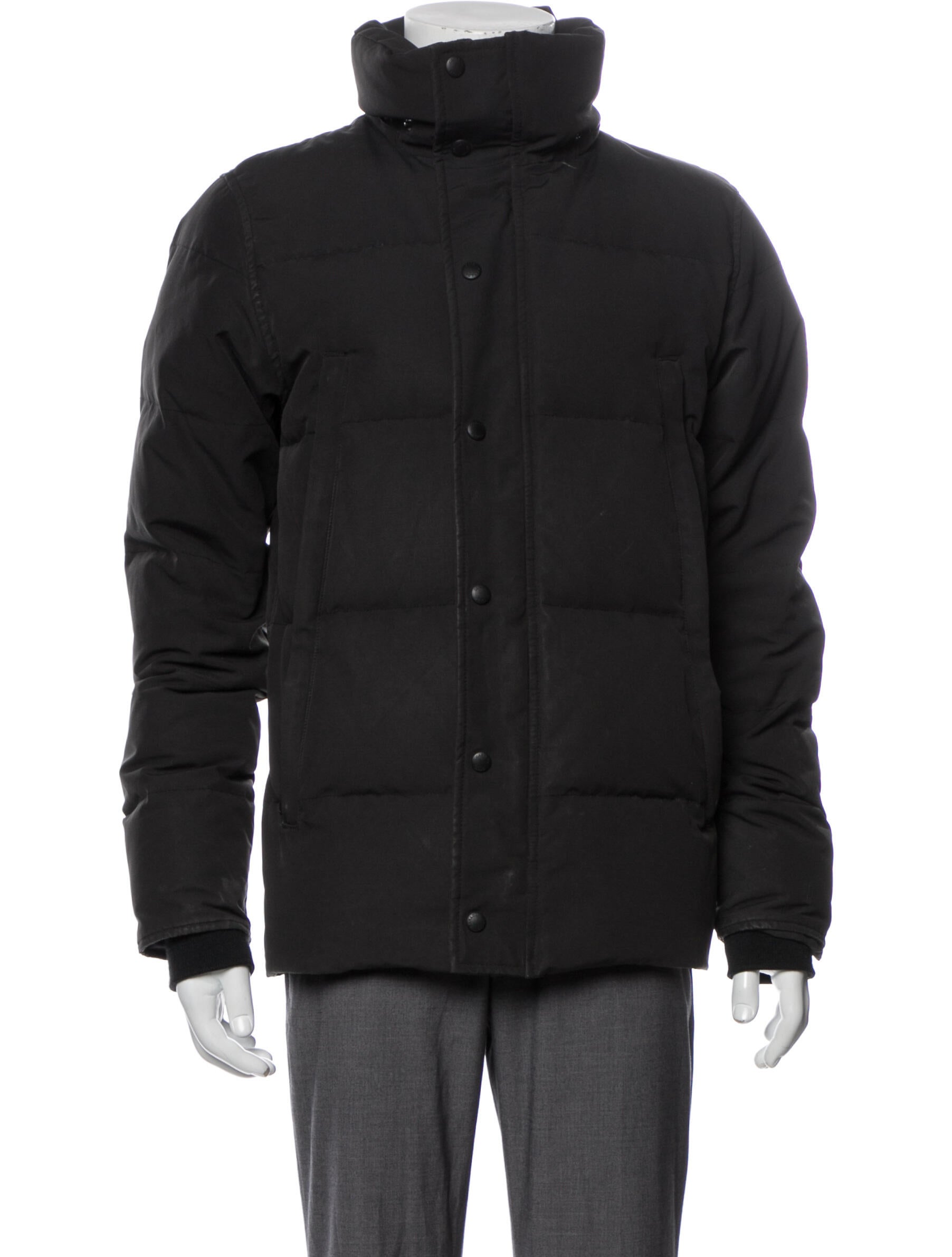 Canada Goose Puffer Coat - Black Outerwear, Clothing - CDO33715 | The ...