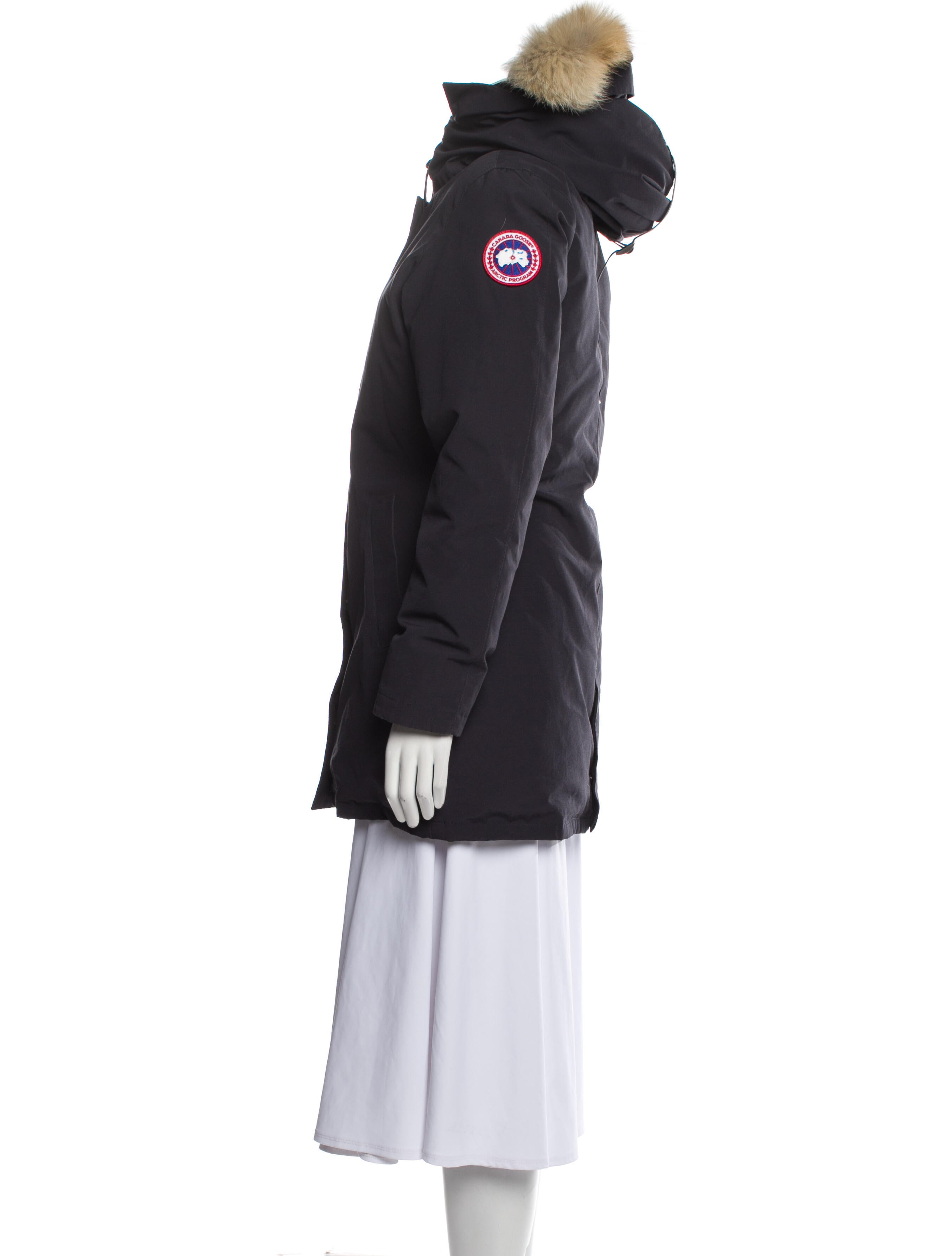 Canada Goose Fur Coat - Black Coats, Clothing - CDO36403 | The RealReal