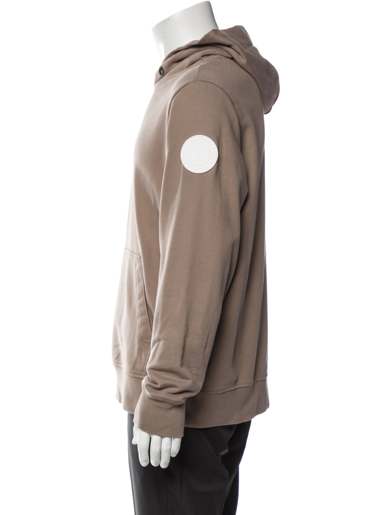 Canada Goose Crew Neck Long Sleeve Hoodie - Brown Sweatshirts & Hoodies ...