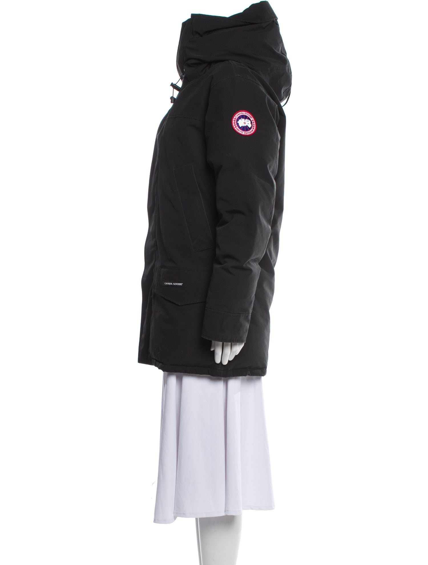 Canada Goose Down Coat - Black Coats, Clothing - CDO43606 | The RealReal