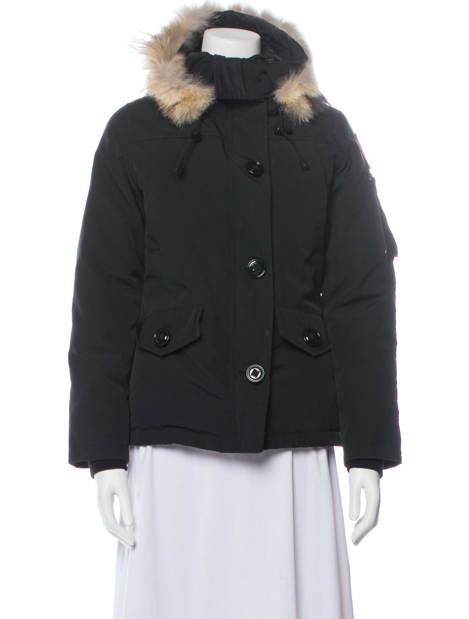 Canada Goose Fur Coat - Black Coats, Clothing - CDO46649 | The RealReal