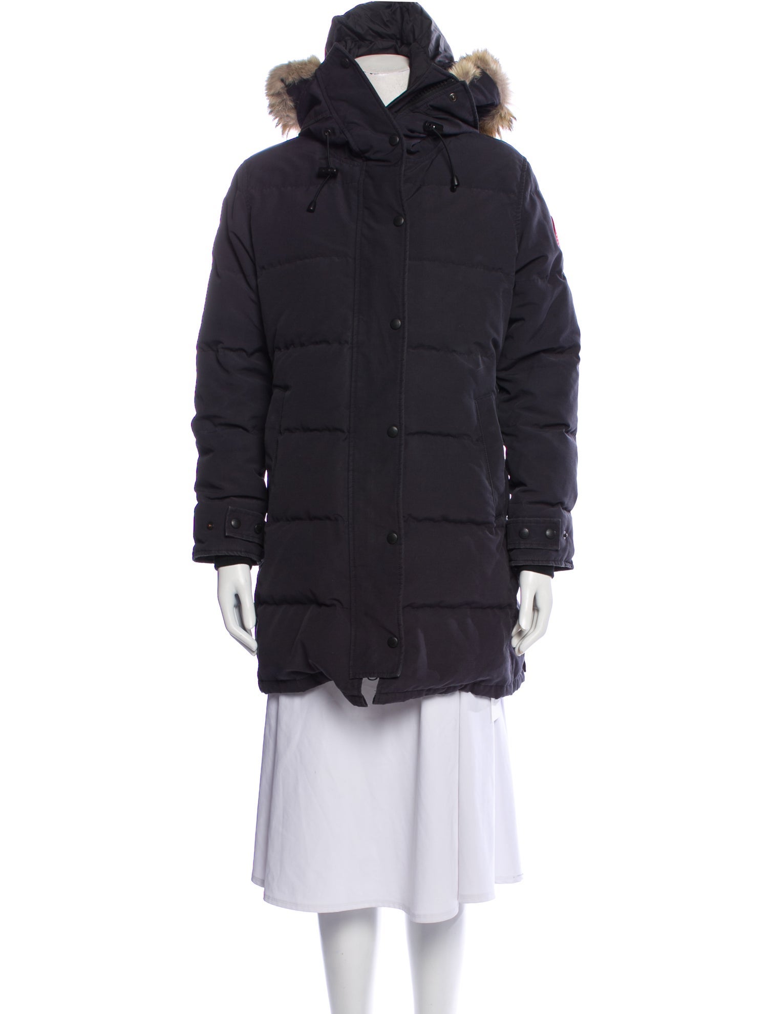 Canada Goose Fur Coat - Blue Coats, Clothing - CDO49983 | The RealReal