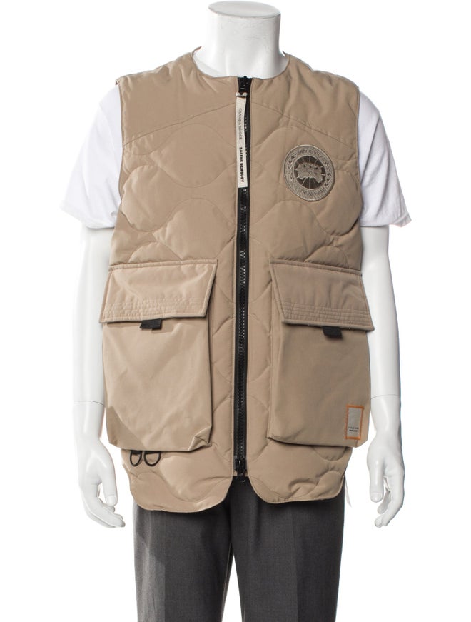 EARTHLING VIP Lace Pattern Vest - Green Outerwear, Clothing ...