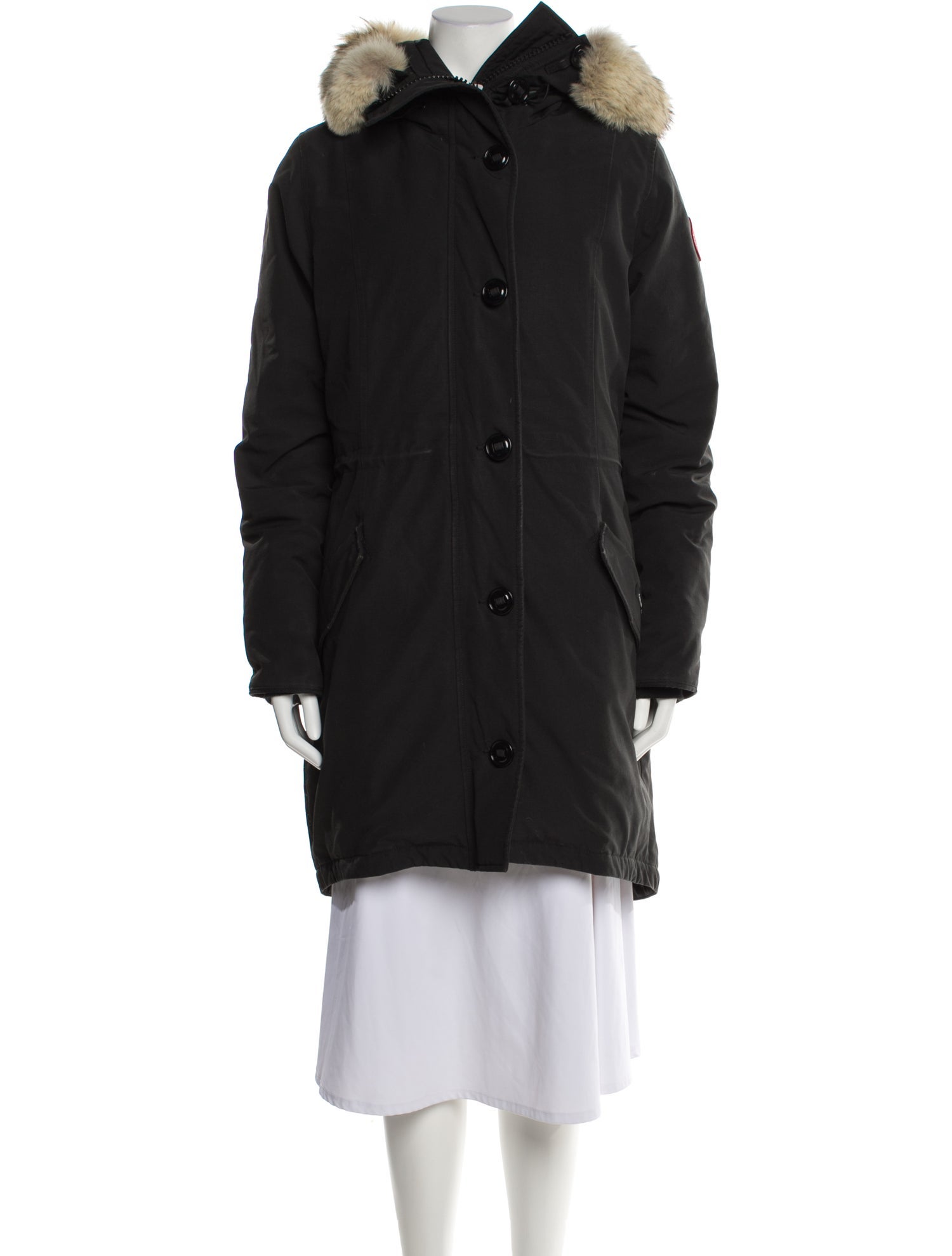 Canada Goose Down Coat - Black Coats, Clothing - CDO56620 | The RealReal