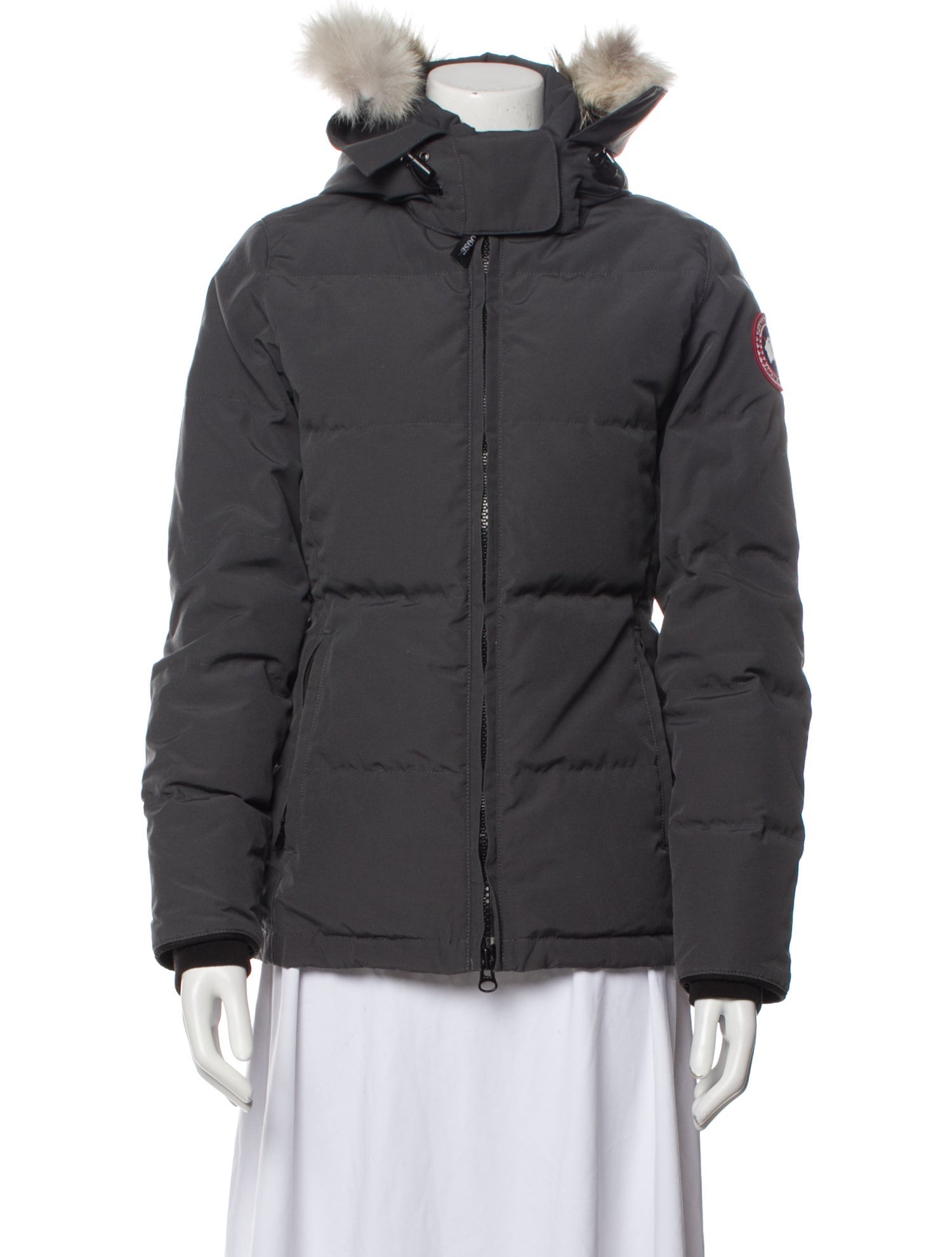 Canada Goose Fur Coat - Blue Coats, Clothing - CDO57083 | The RealReal