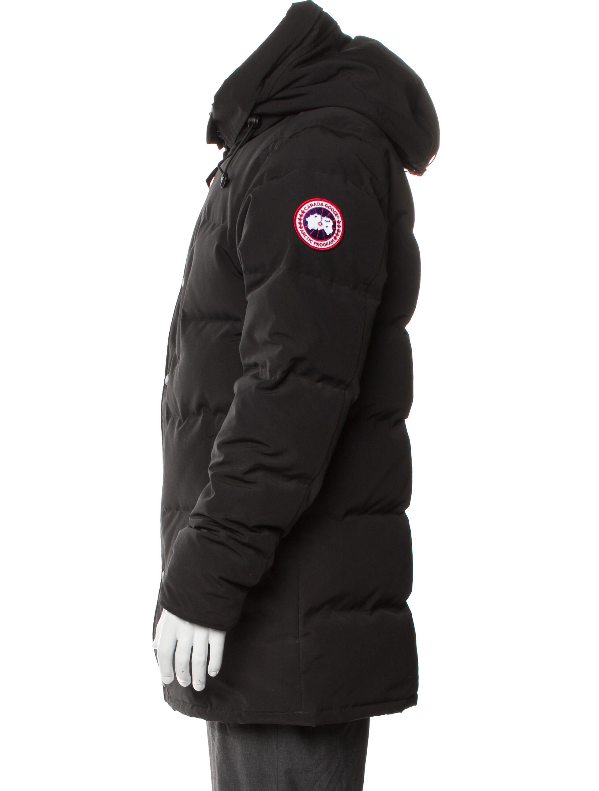 Canada Goose Wool Puffer Coat - Green Outerwear, Clothing - CDO57772 ...