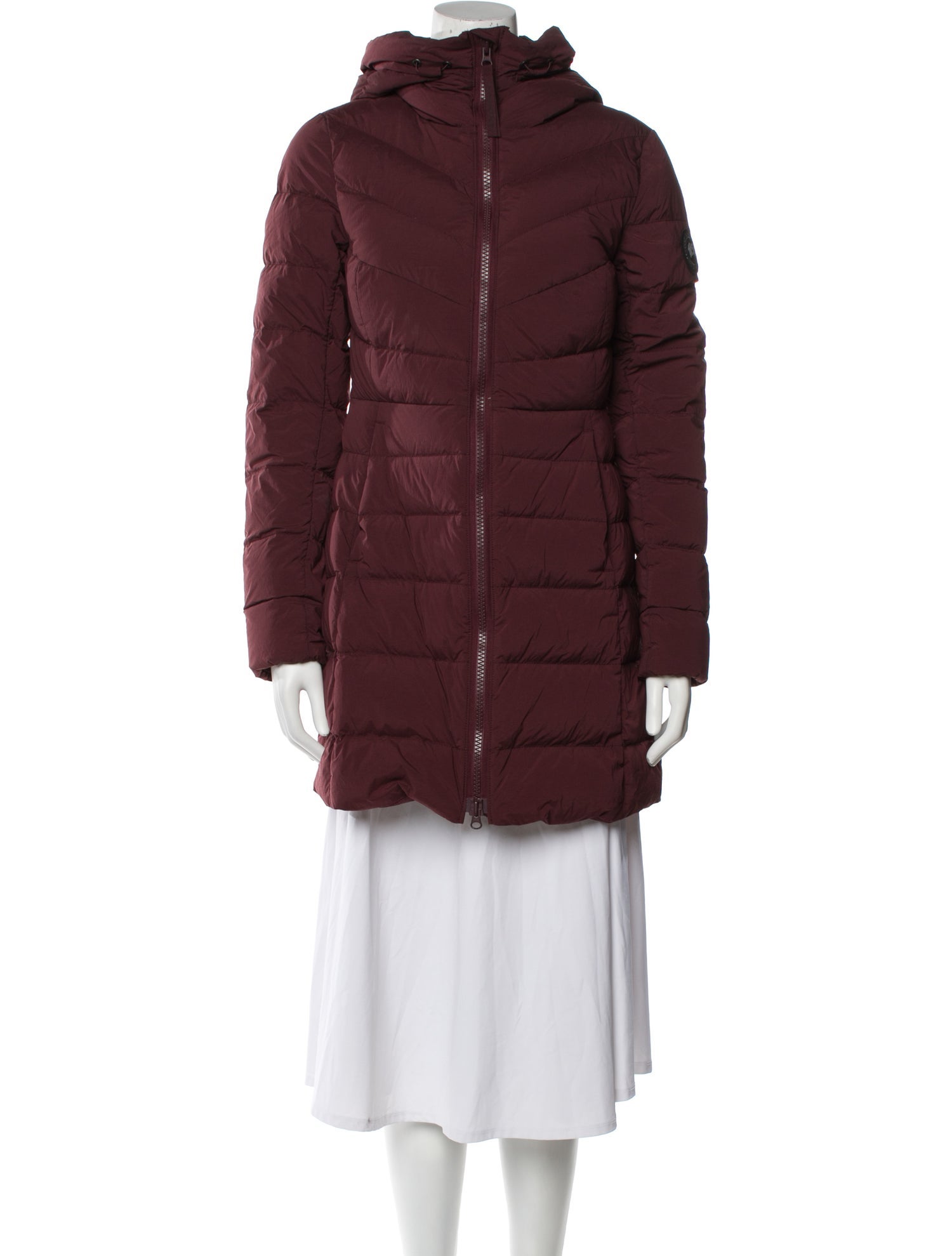 Canada Goose Down Coat - Red Coats, Clothing - CDO57133 | The RealReal