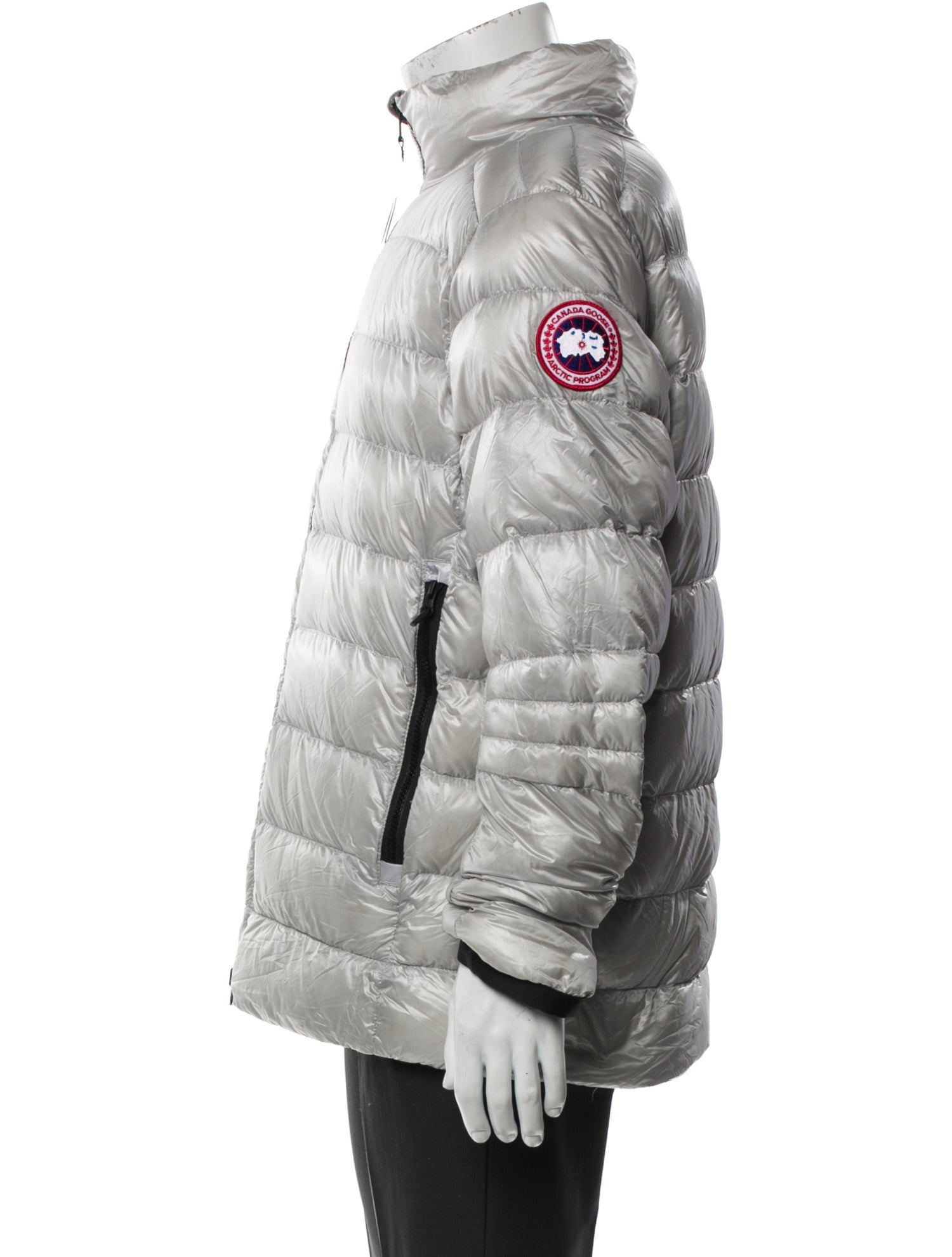 Canada Goose Puffer Coat - Silver Outerwear, Clothing - CDO57665 | The ...