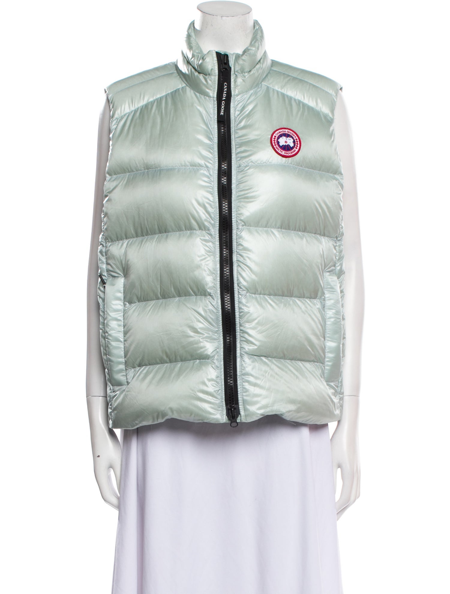 Canada Goose Down Vest w/ Tags - Blue Jackets, Clothing - CDO58455 ...