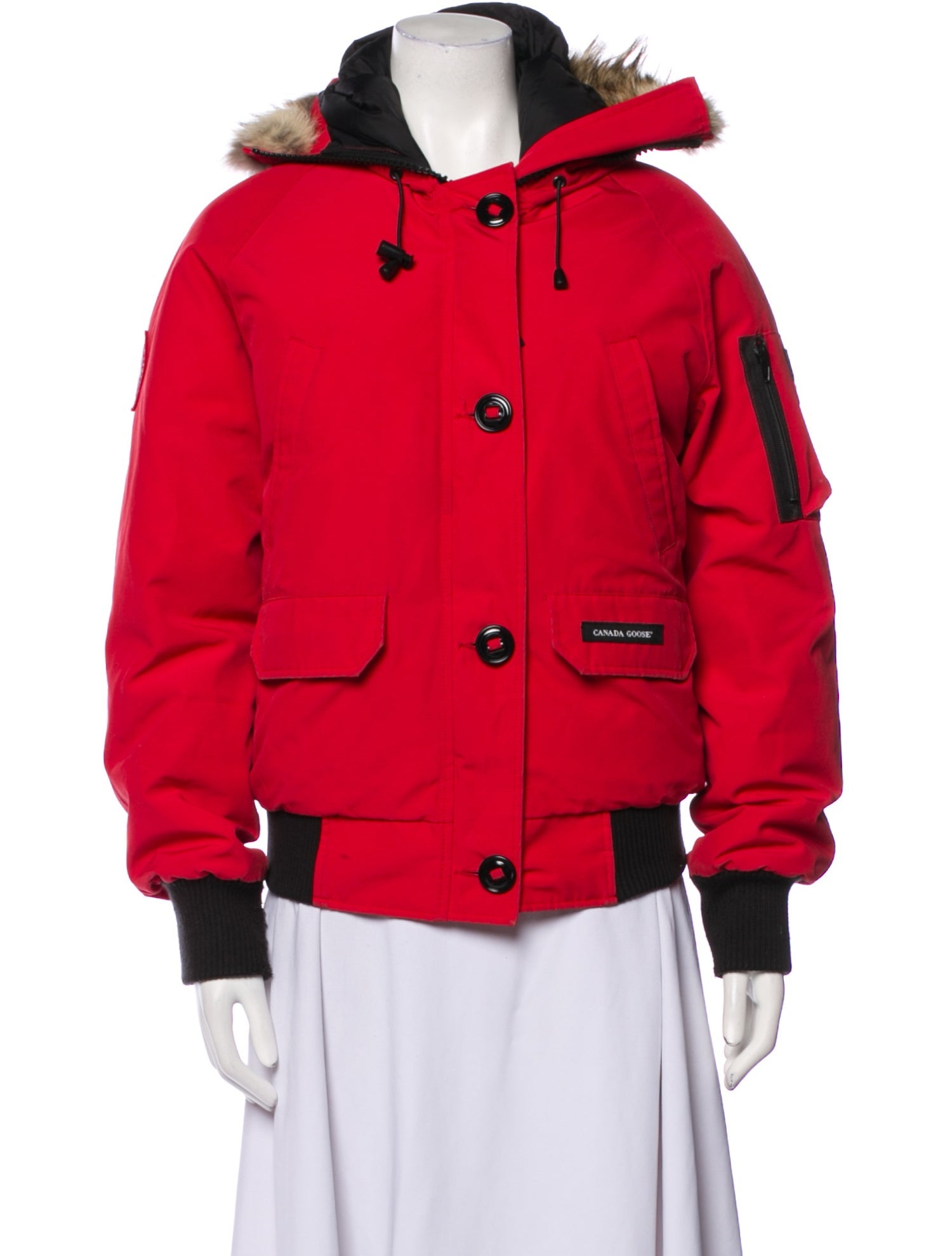 Canada Goose Down Jacket - Red Jackets, Clothing - CDO60157 | The RealReal
