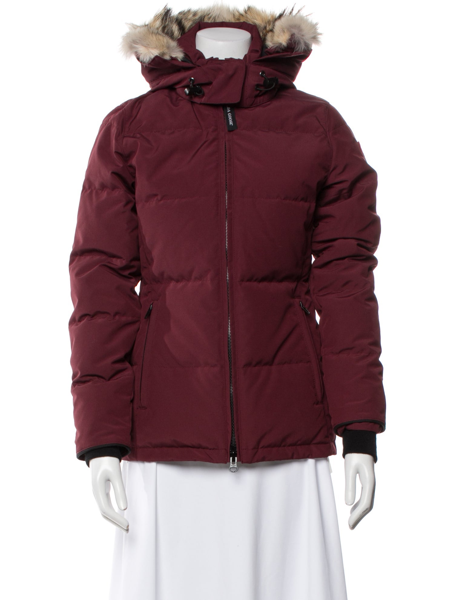 Canada Goose Down Jacket - Burgundy Jackets, Clothing - CDO66249 | The ...