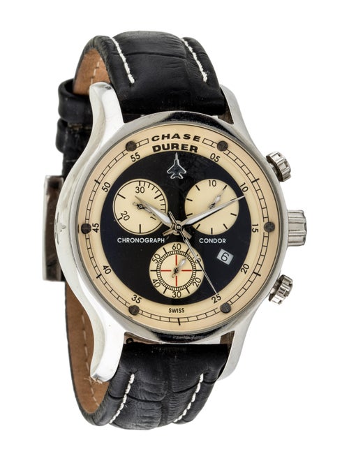 Chase-Durer Condor Chronograph Watch - Strap - CDR20001 | The RealReal