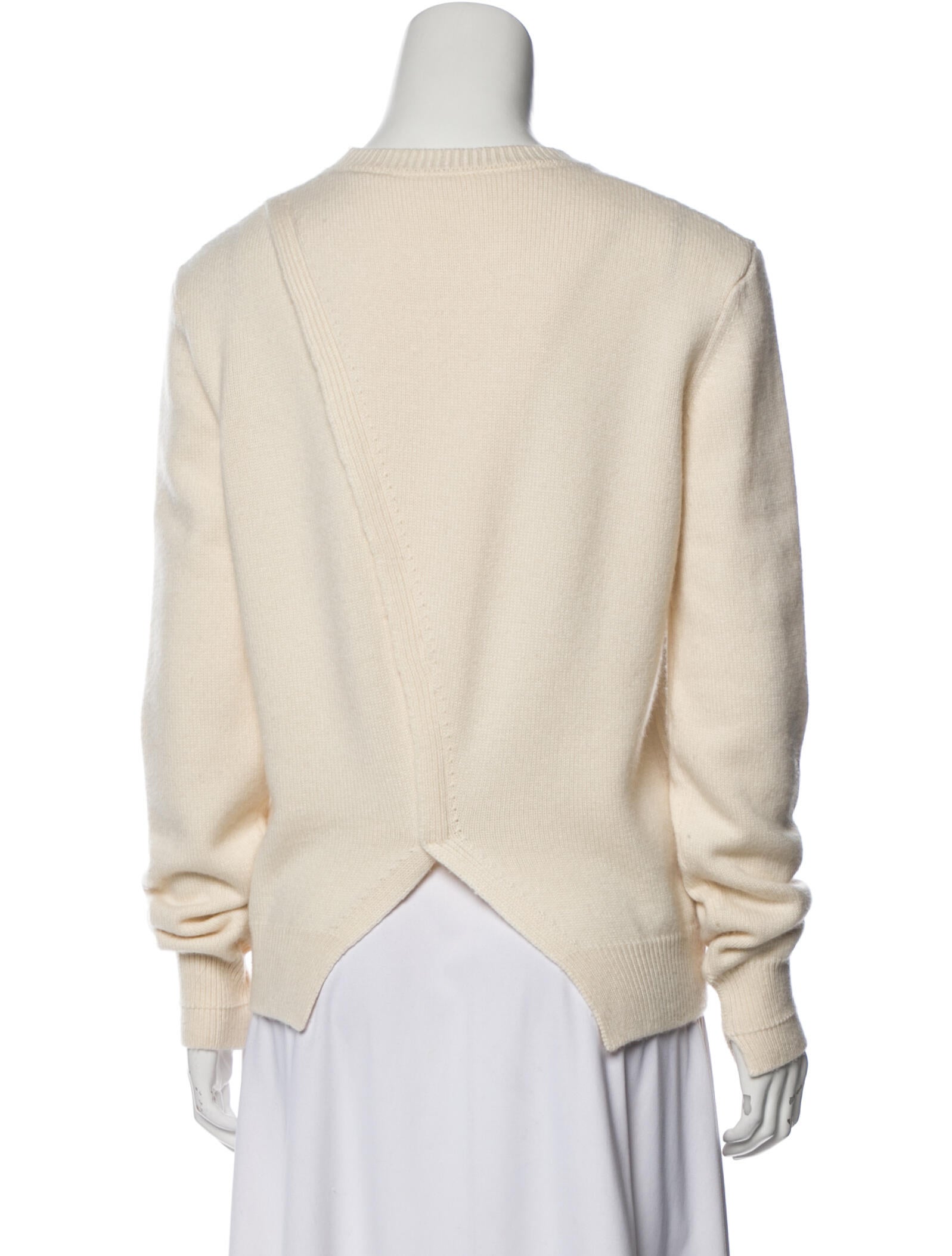 Celine Crew Neck Knit Sweater - Clothing - CEL118475 | The RealReal