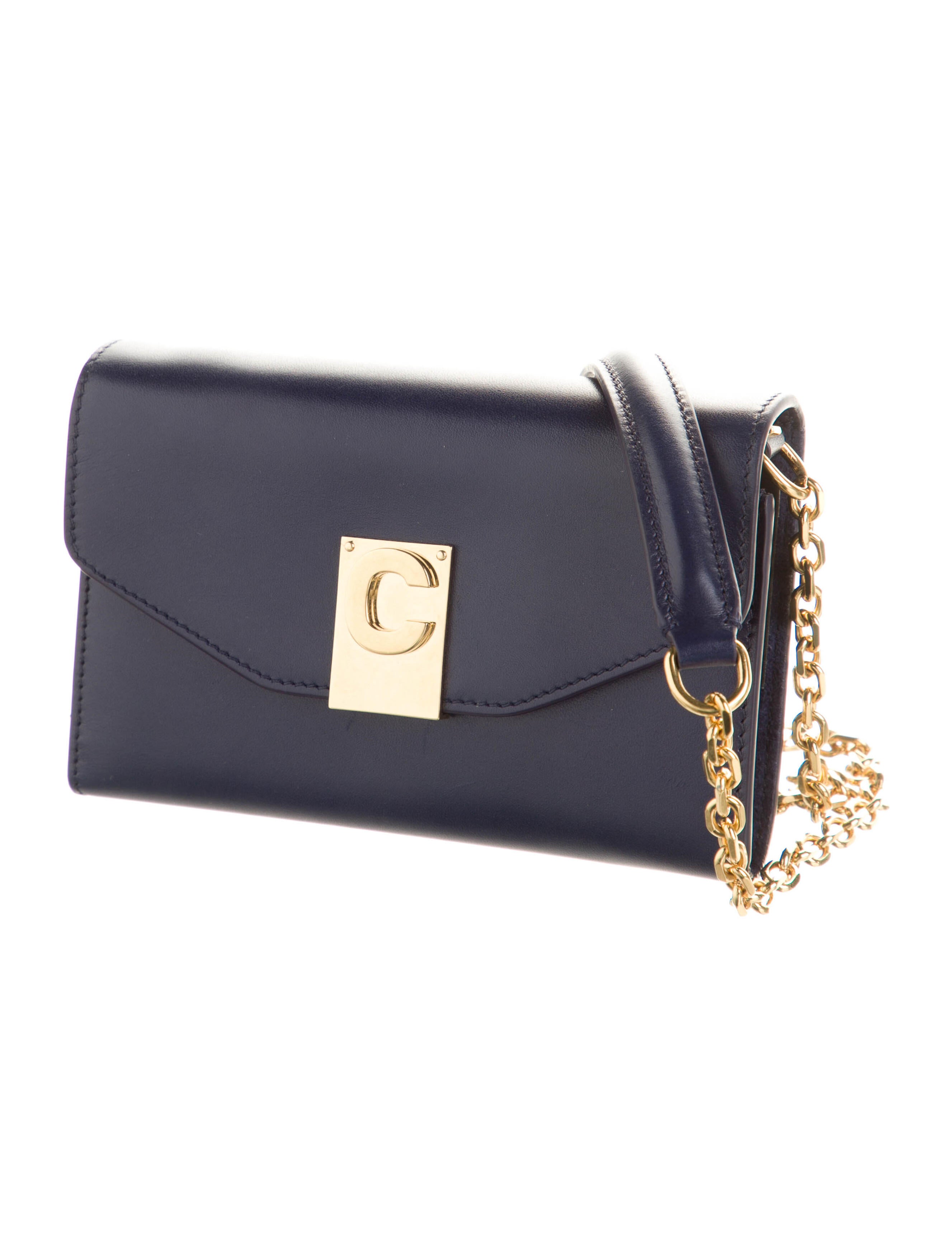 Celine Python Small Trio Crossbody Bag - Blue Crossbody Bags, Handbags - CEL169140 | The RealReal