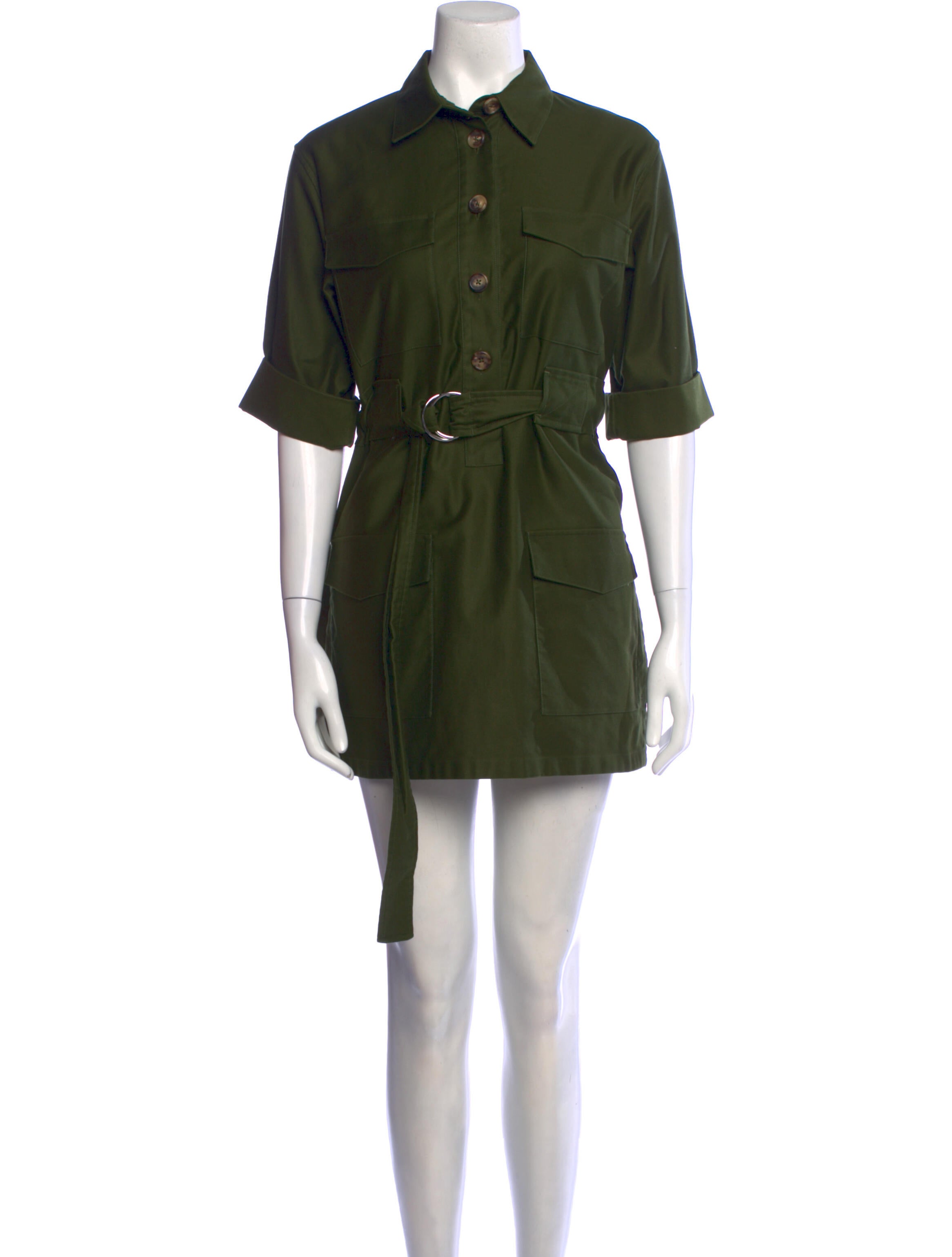 Celine Mini Dress - Green Dresses, Clothing - CEL215550 | The RealReal