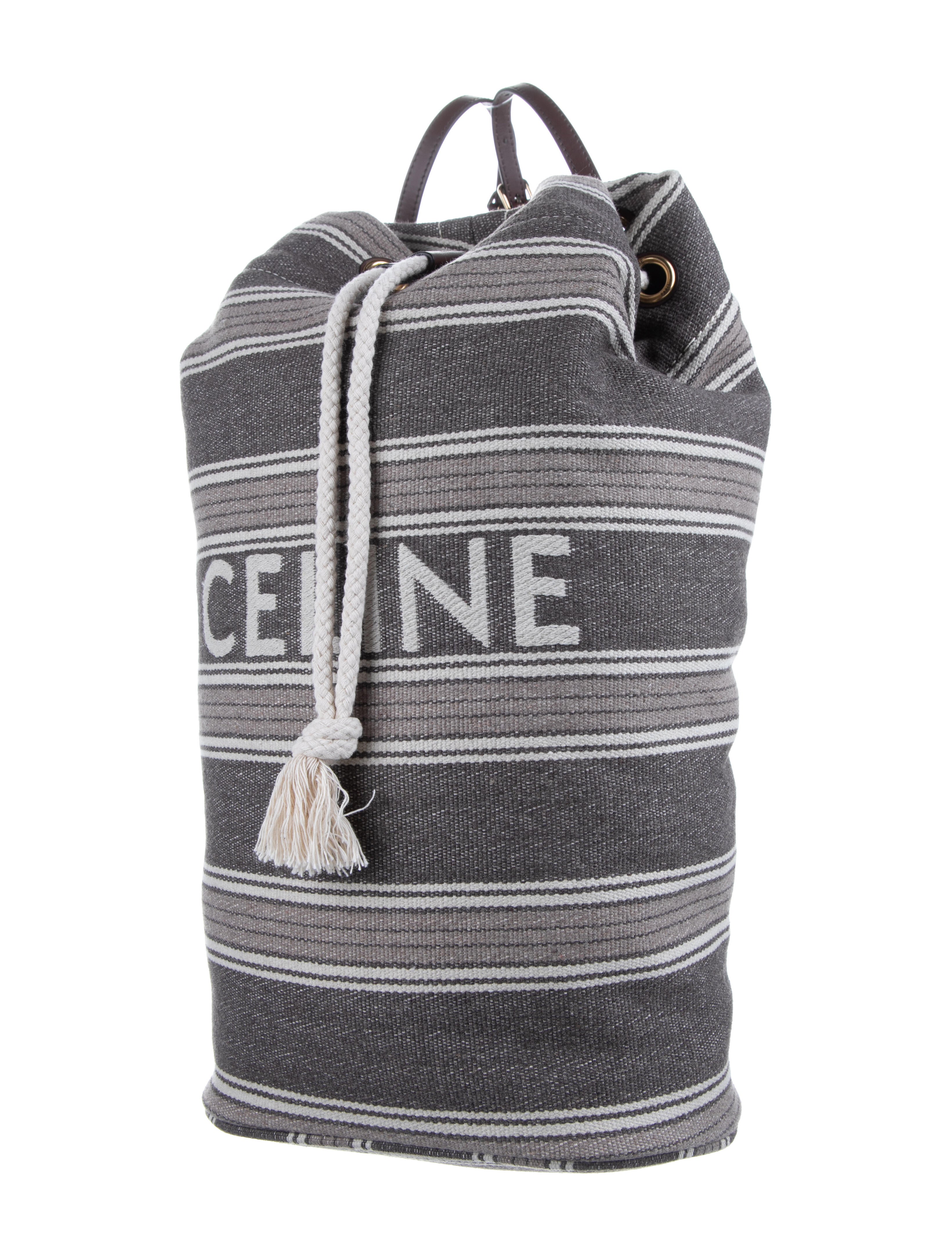 Celine Céline 2016 Croissant Backpack - Brown Backpacks, Handbags ...