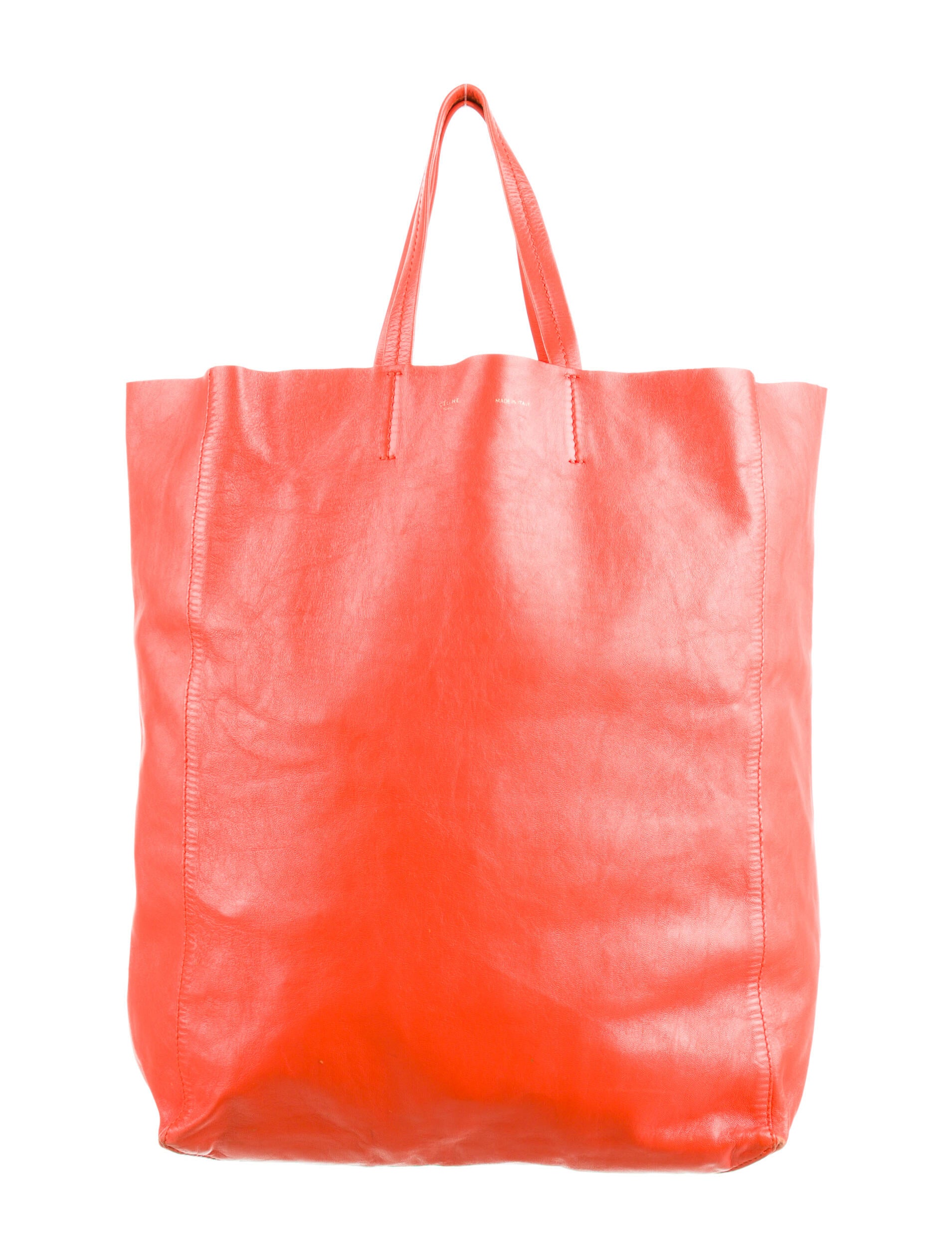 Celine Vertical Cabas Tote - Orange Totes, Handbags - CEL219757 | The ...