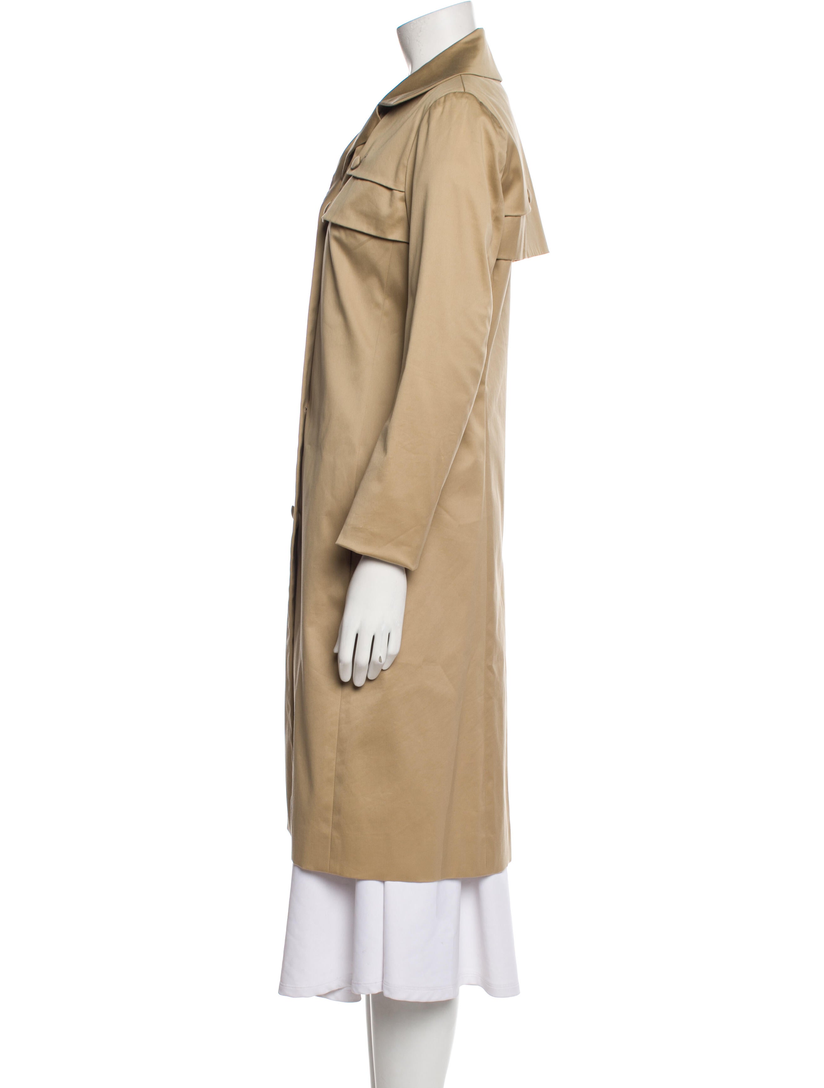 Celine Vintage Late 1990's - Early 2000's Trench Coat - Neutrals Coats ...