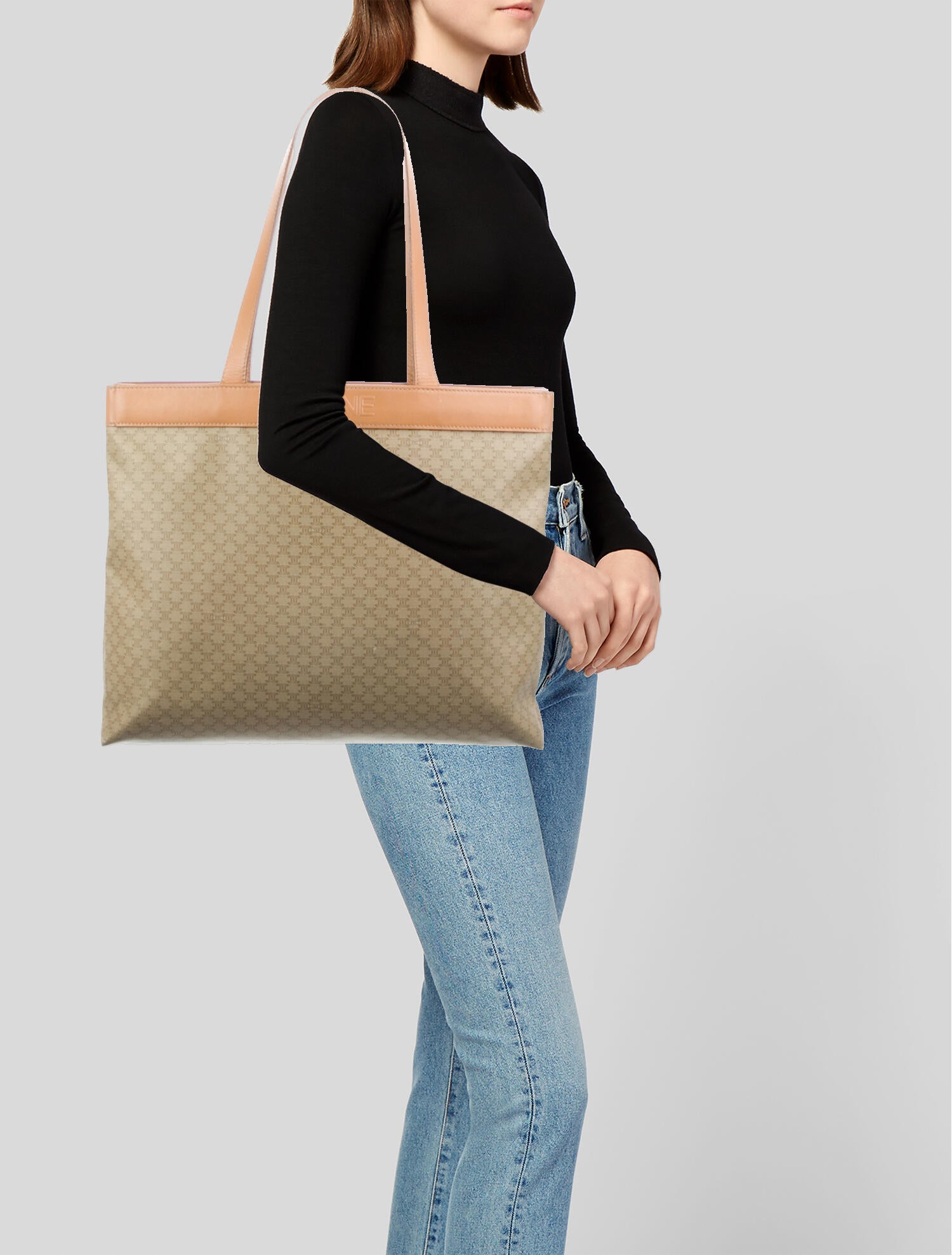 Celine Vintage Macadam Tote - Neutrals Totes, Handbags - CEL224464 ...
