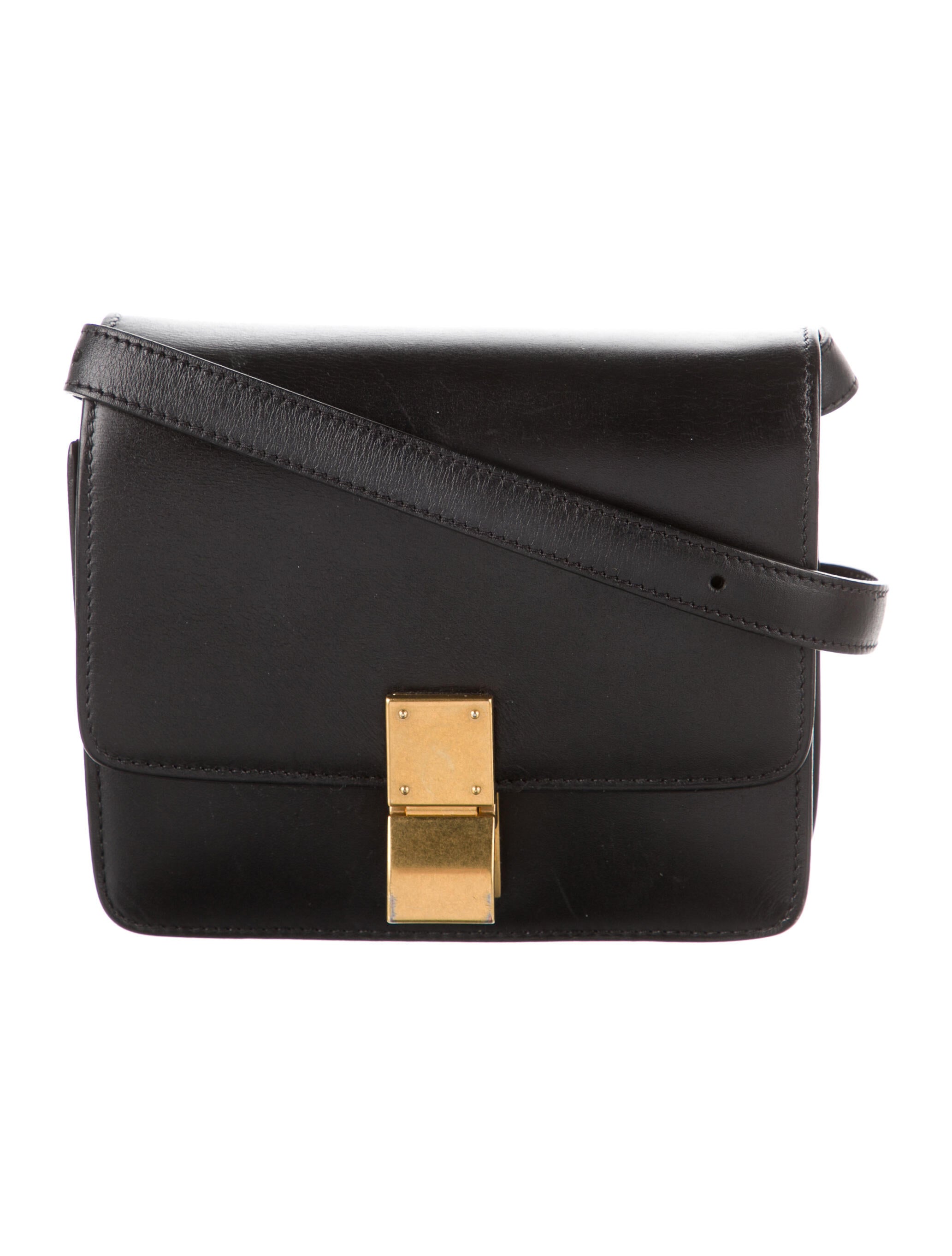 Celine Small Classic Box Bag - Neutrals Shoulder Bags, Handbags ...