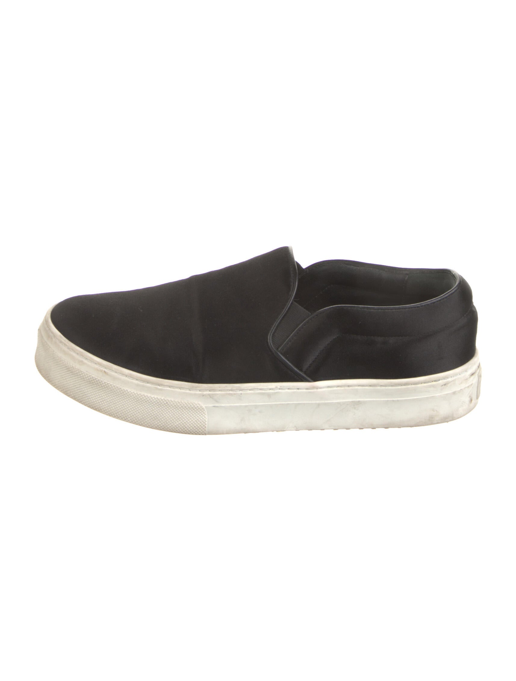 Celine Céline Kiltie Slip-On Sneakers - Black Sneakers, Shoes ...