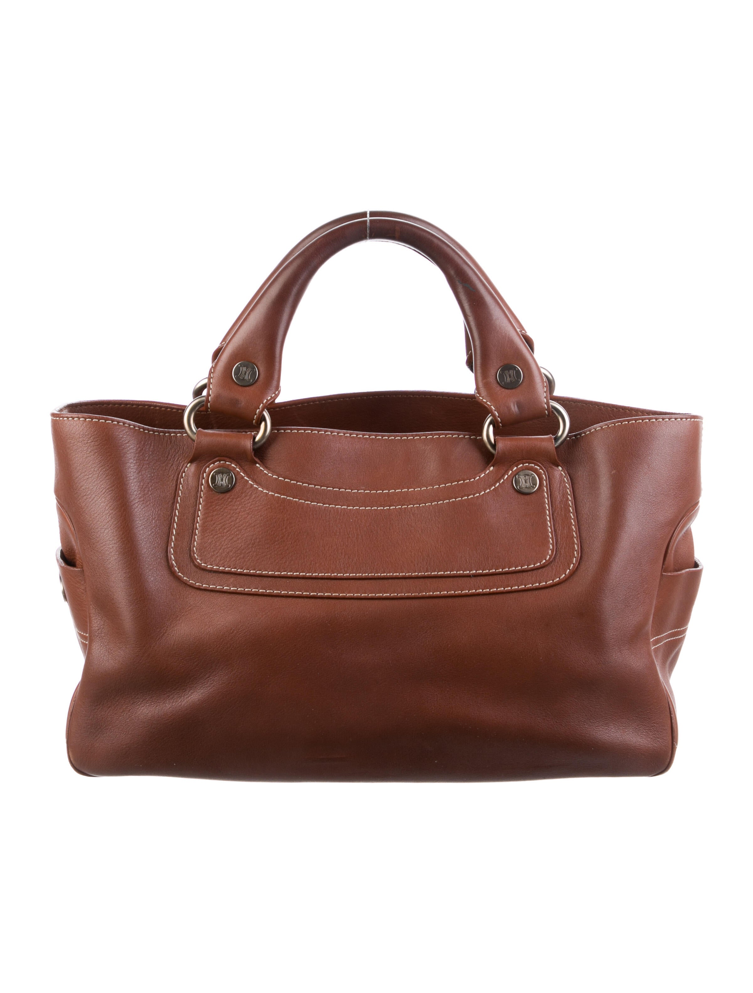 Celine Vintage Boogie Bag - Brown Handle Bags, Handbags - CEL227548 ...