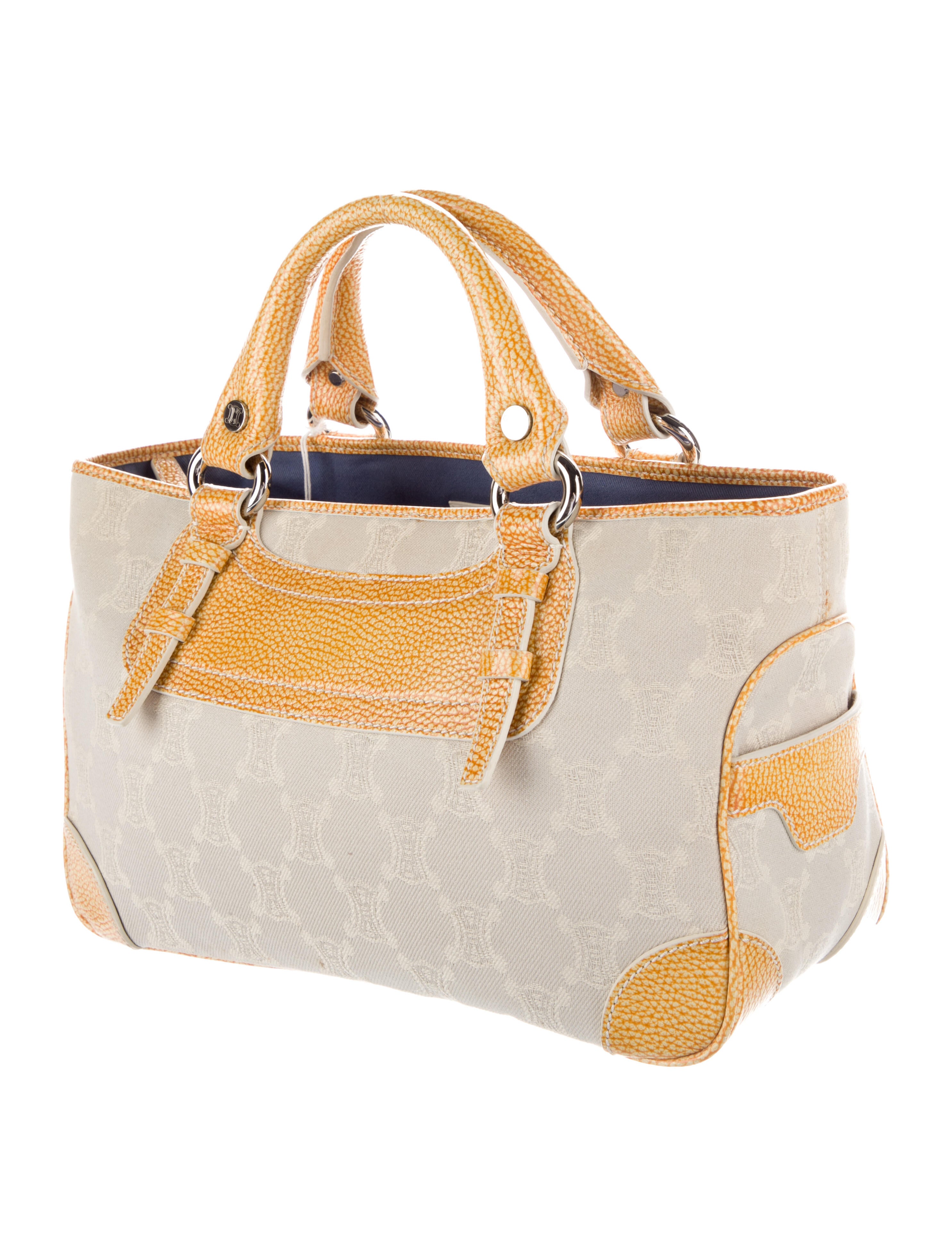 Celine Triomphe Canvas Boogie Bag - Neutrals Handle Bags, Handbags ...