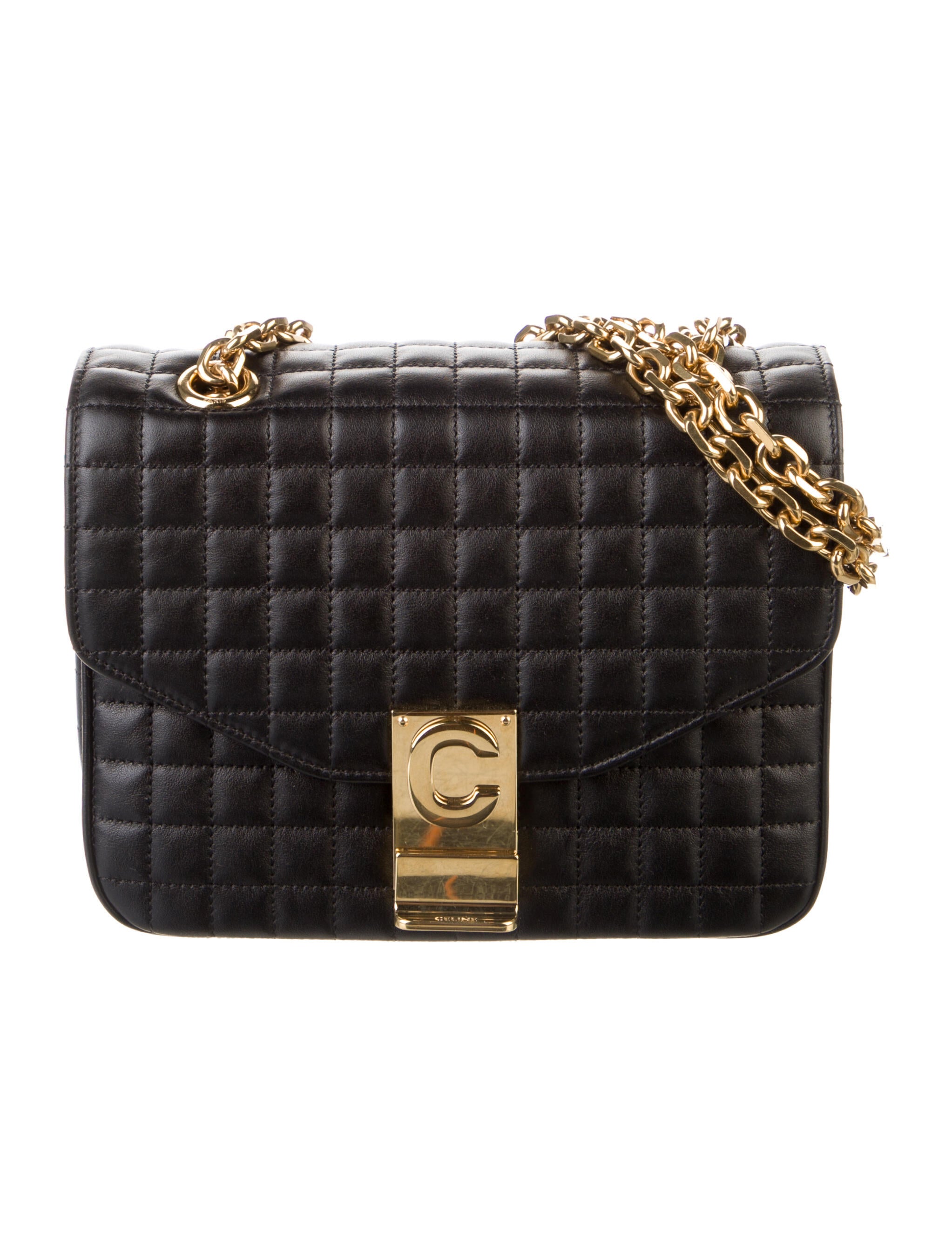 Celine Céline Medium Pinched Bag - Black Shoulder Bags, Handbags ...