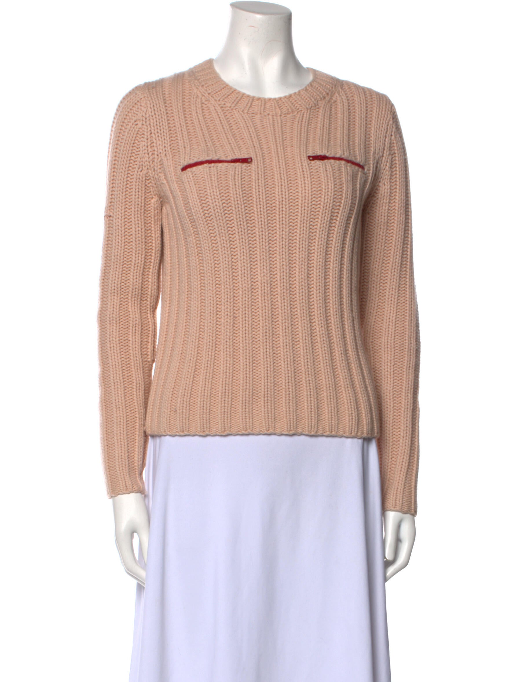 Celine Medium-Weight Wool Sweater - Neutrals Knitwear, Clothing ...