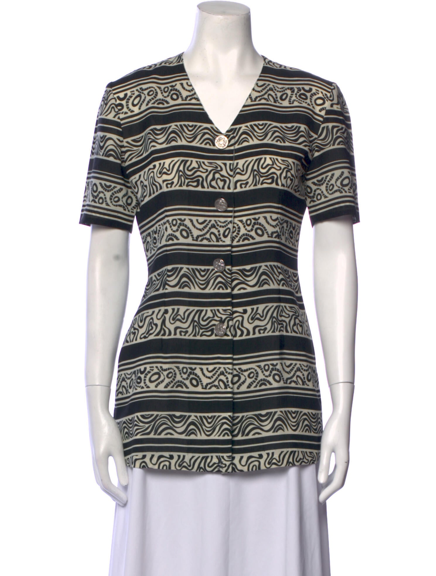 Celine Céline Draped Tunic - Black Tops, Clothing - CEL29900 | The RealReal