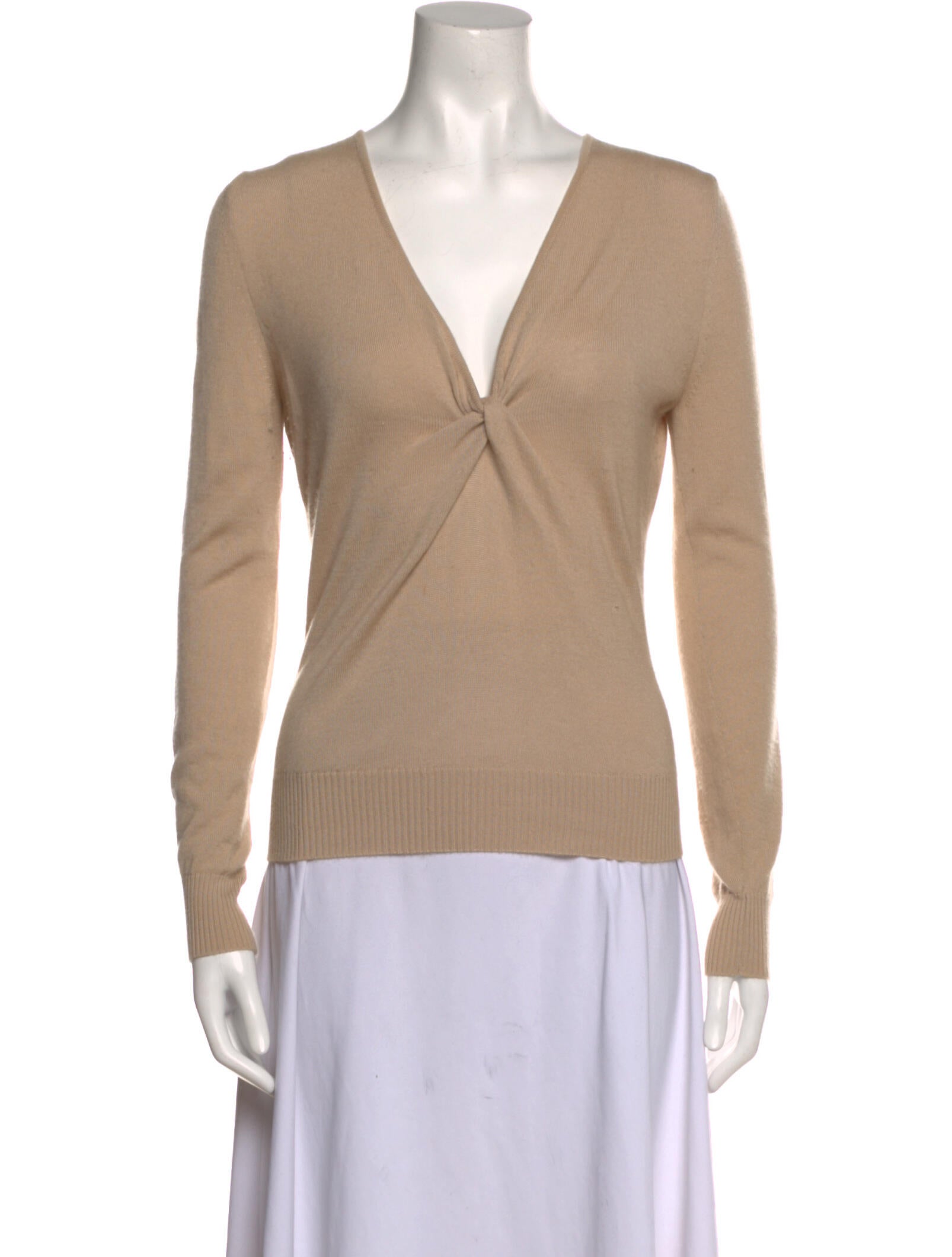 Celine Céline Convertible Knit Sweater - Neutrals Knitwear, Clothing ...