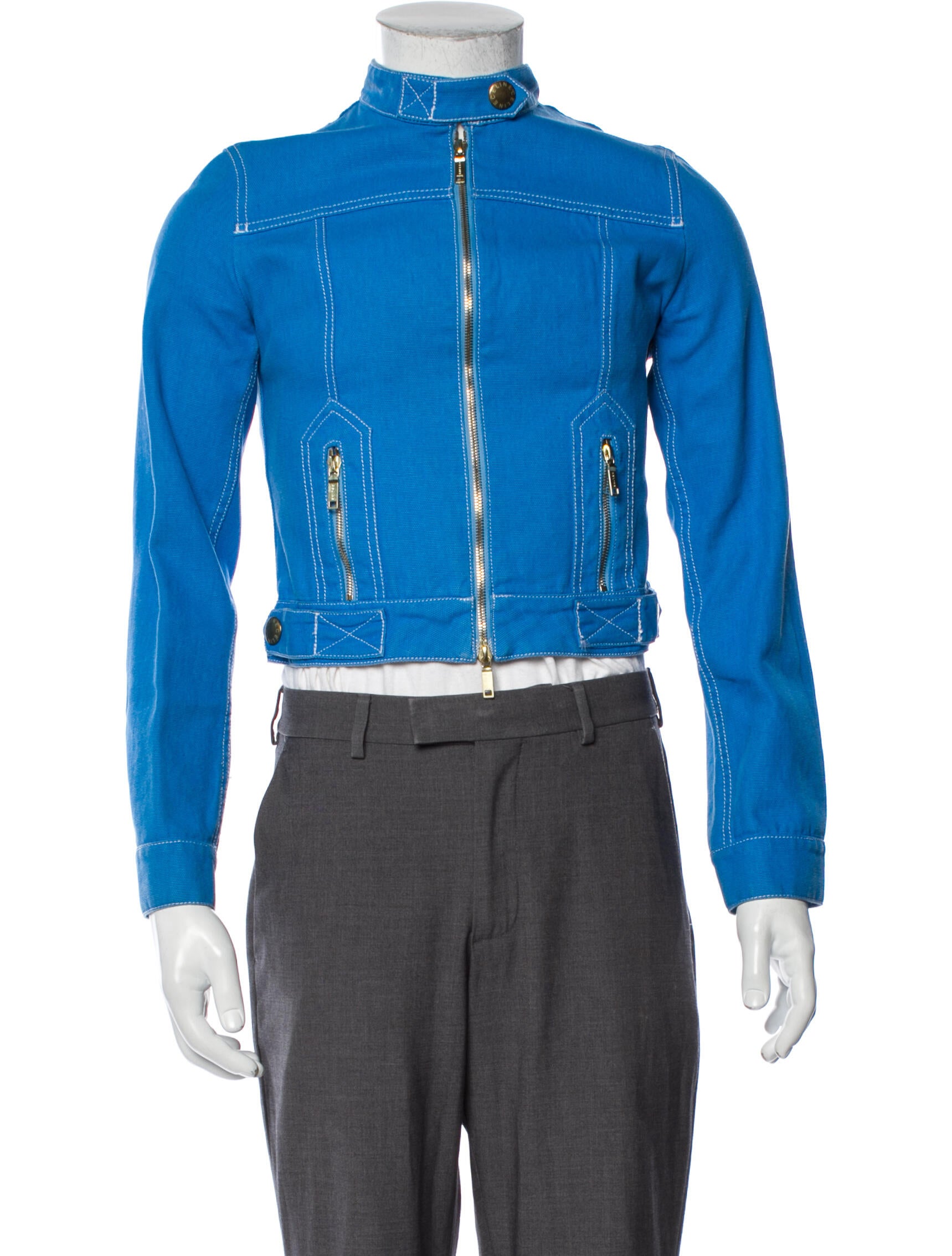 Celine Vintage Late 1990's - Early 2000's Denim Jacket - Blue Outerwear ...