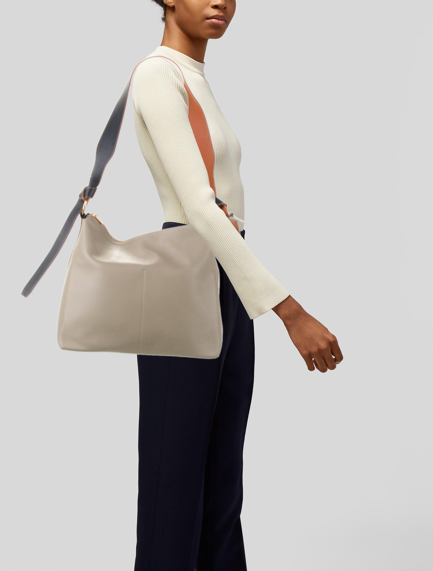 Celine Twisted Cabas Shoulder Bag - Neutrals Shoulder Bags, Handbags ...