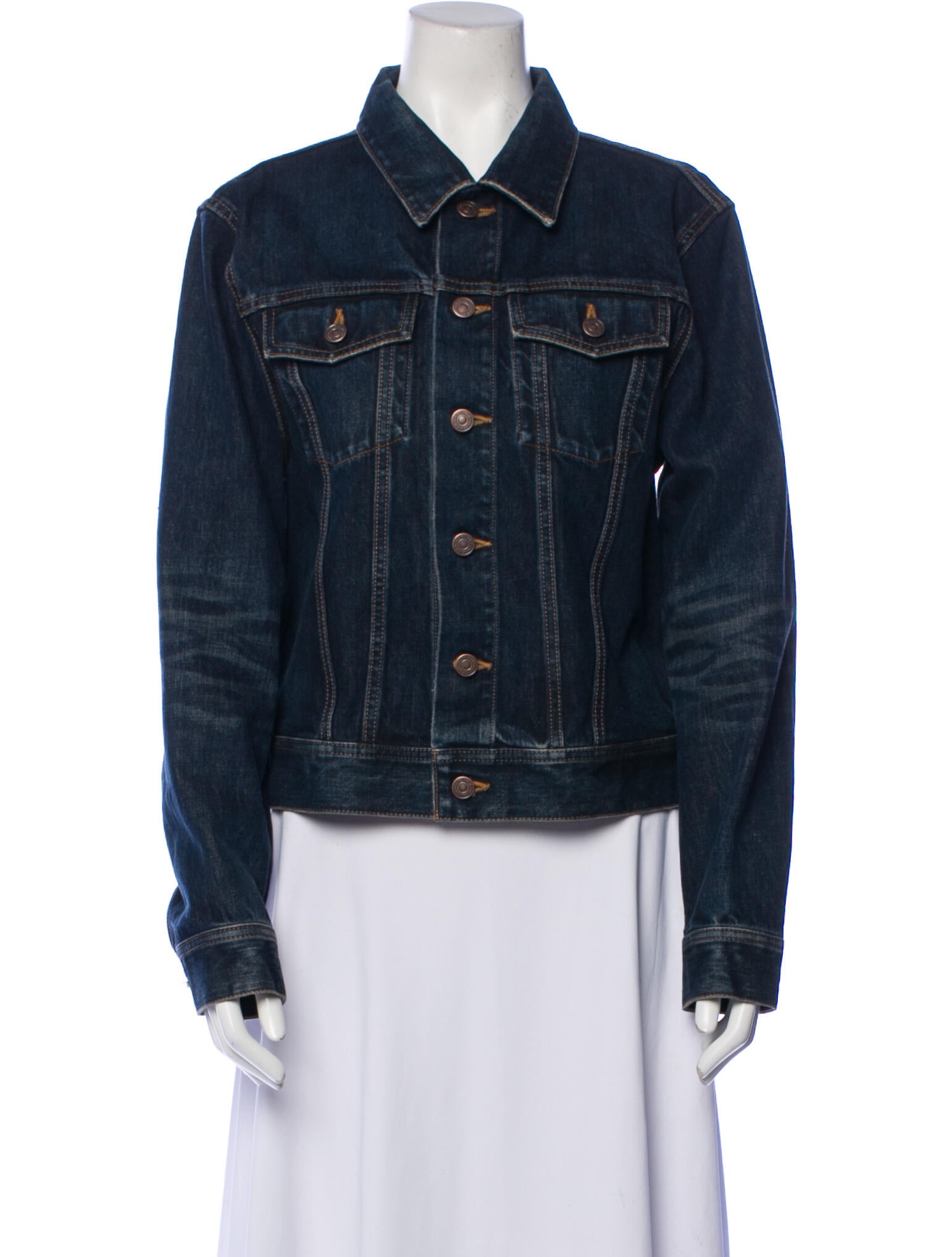 Celine Denim Jacket w/ Tags - Blue Jackets, Clothing - CEL224981 | The ...