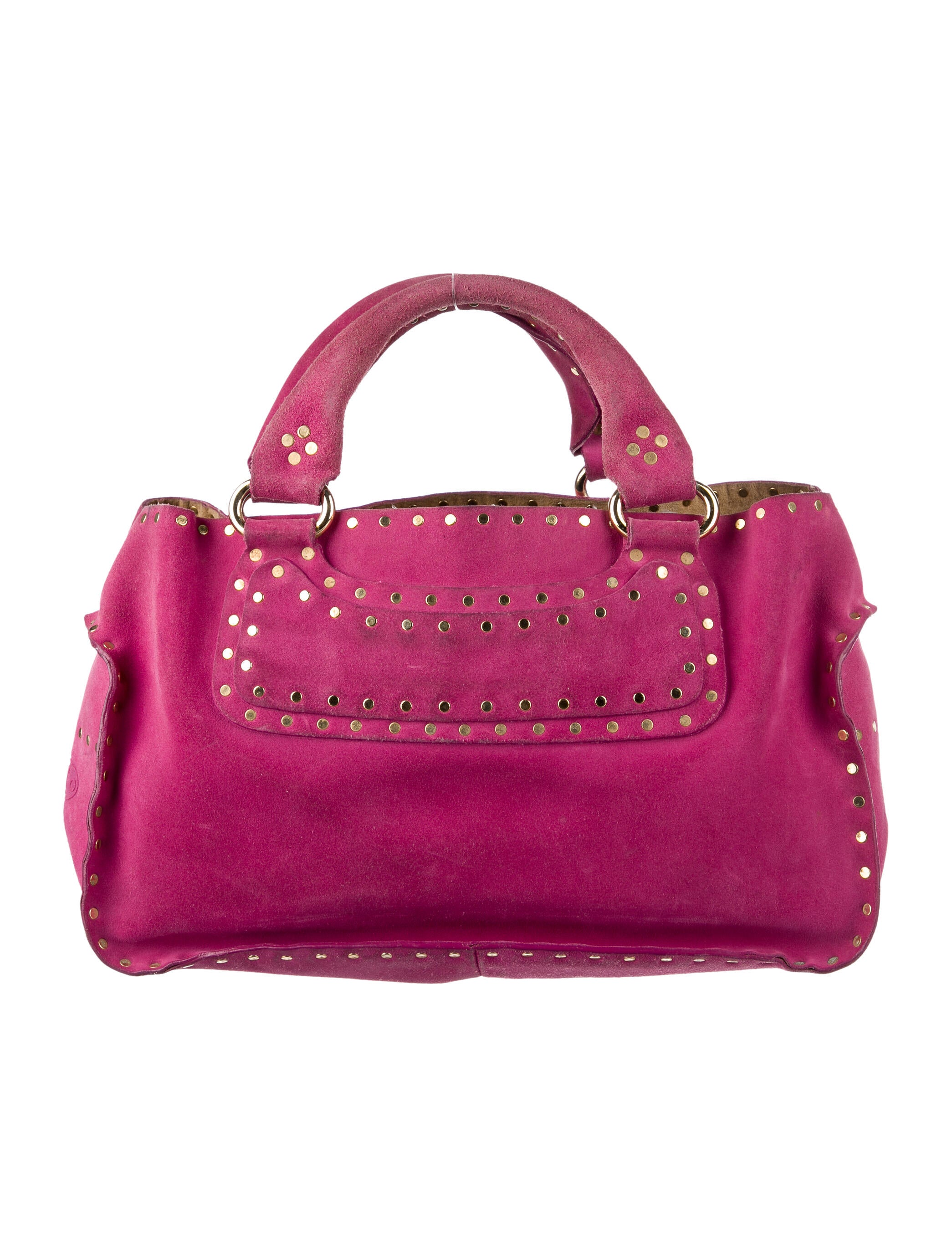 Celine Metallic Lambskin Boogie Bag - Metallic Handle Bags, Handbags ...