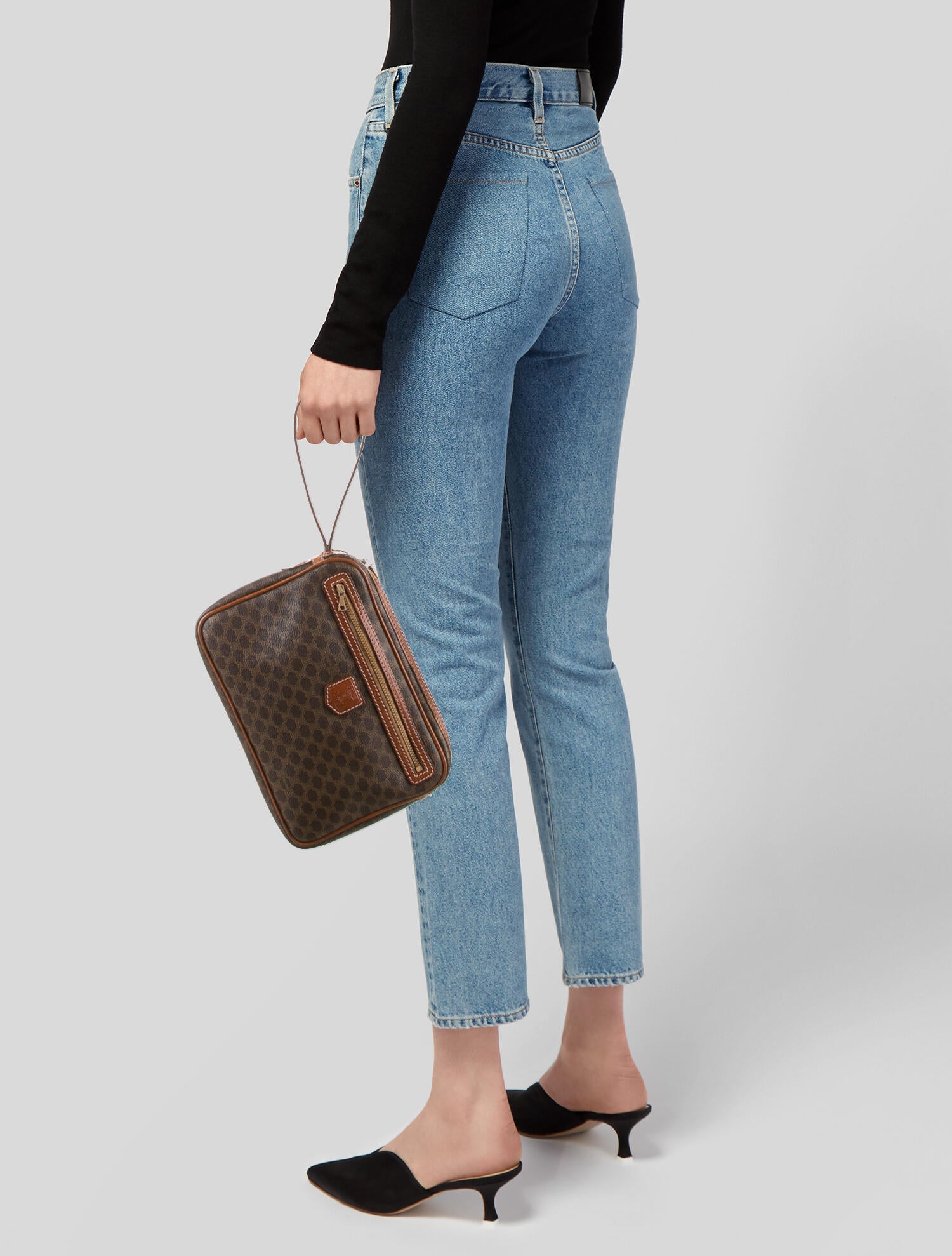 Celine Céline Pocket Clutch - Brown Clutches, Handbags - CEL32016 | The ...