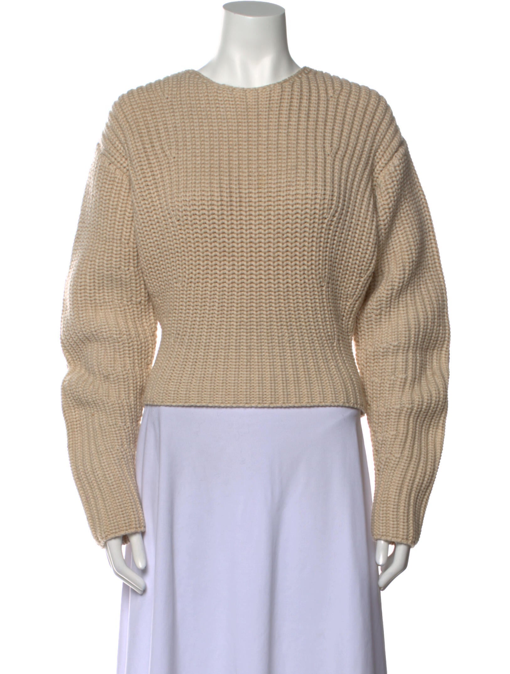 Celine Medium-Weight Wool Sweater - Neutrals Knitwear, Clothing ...