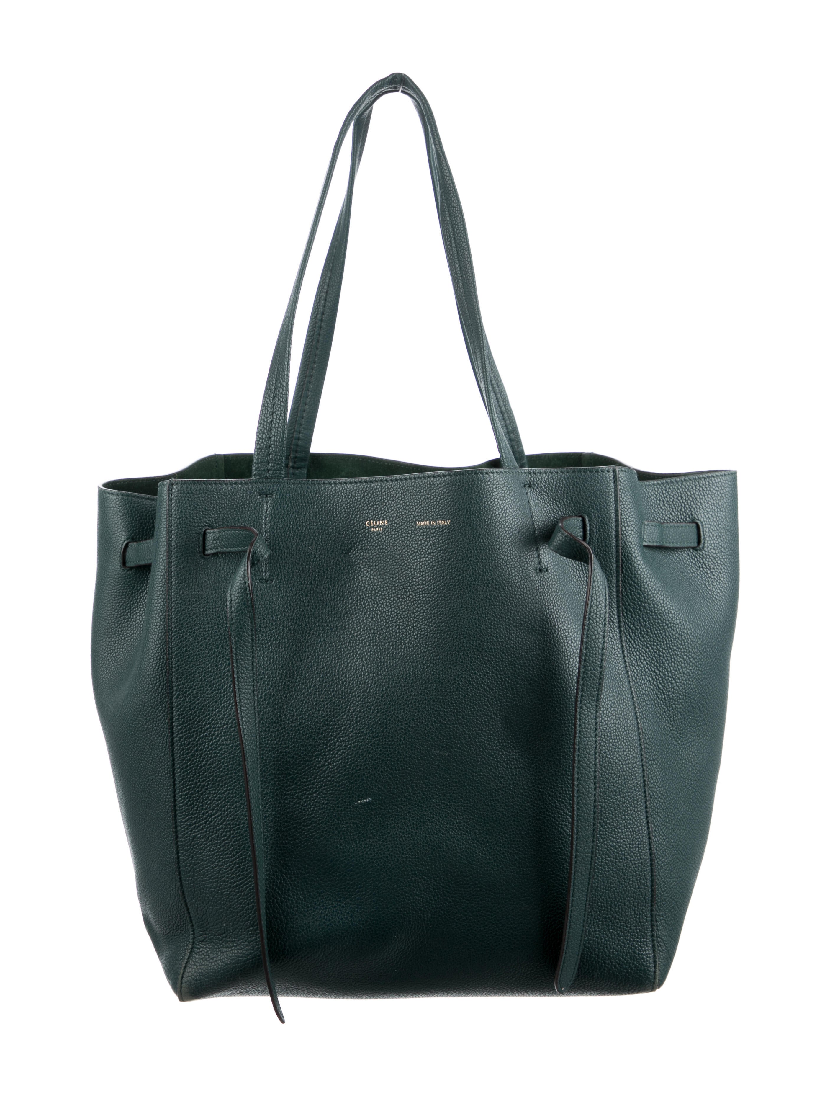 Celine Céline Medium Suede Phantom Tote - Green Totes, Handbags ...