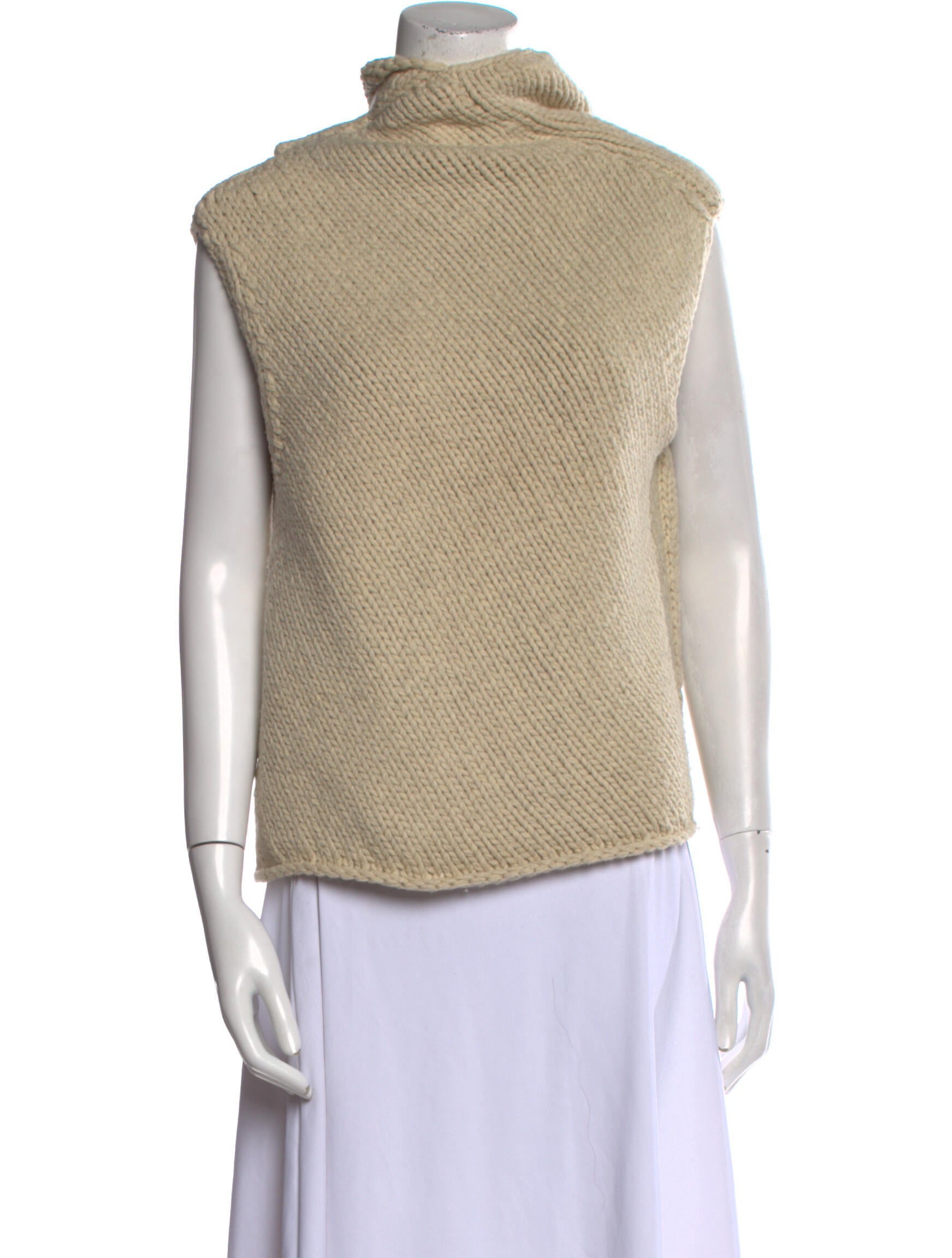 Celine Céline Convertible Knit Sweater - Neutrals Knitwear, Clothing ...