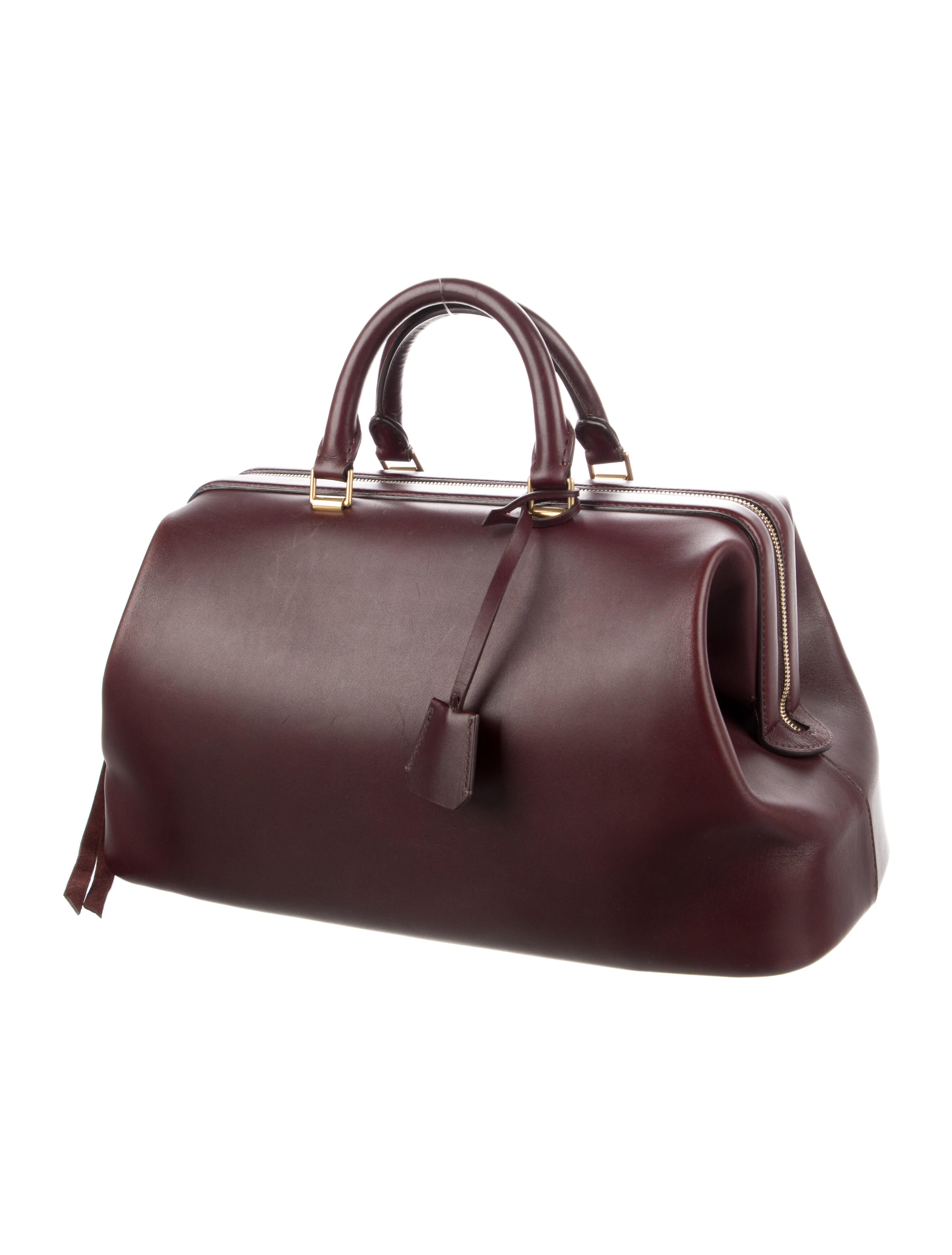 Celine Short Frame Doctor Bag - Burgundy Handle Bags, Handbags ...
