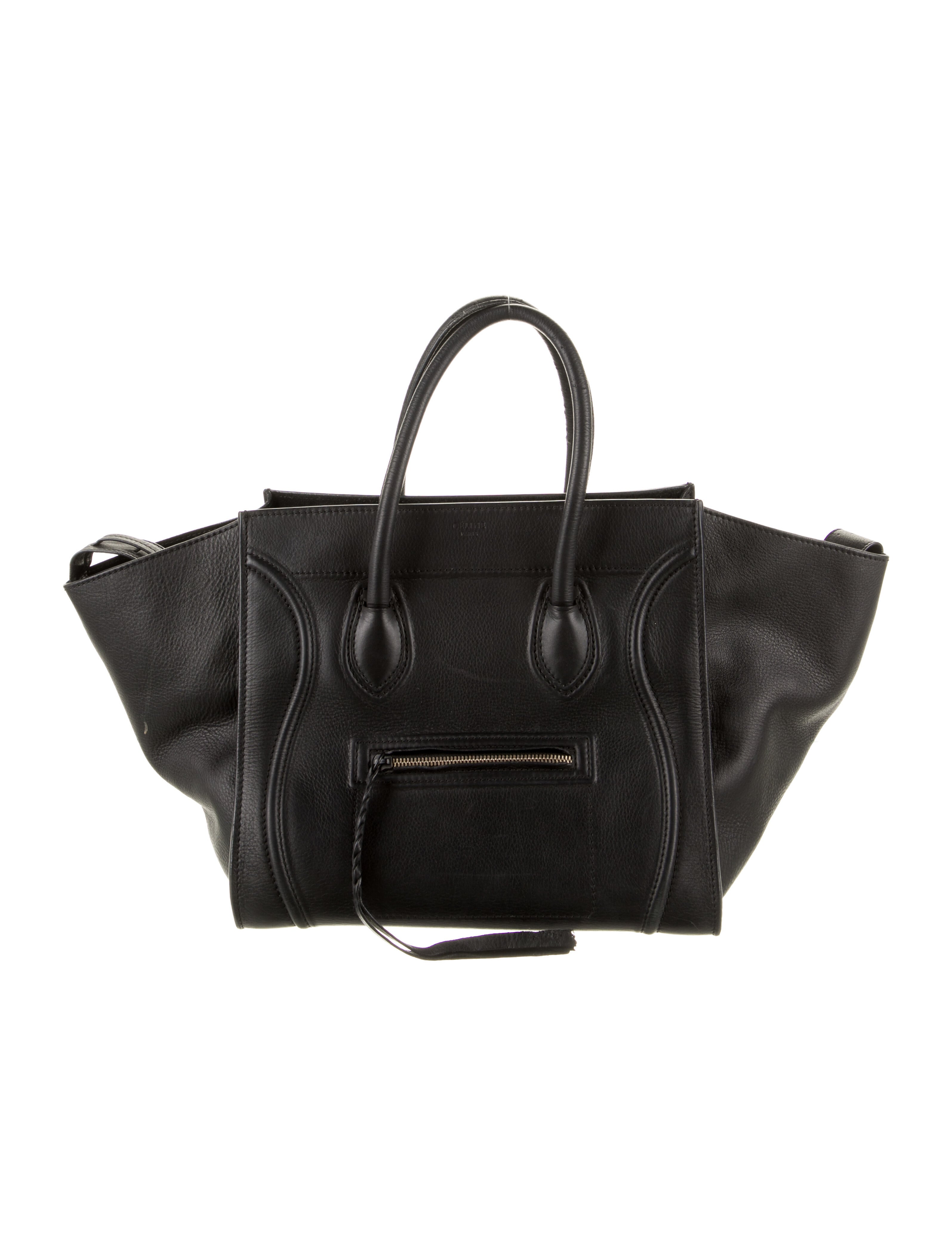 Celine Céline Medium Phantom Tote - Black Totes, Handbags - CEL32330 ...