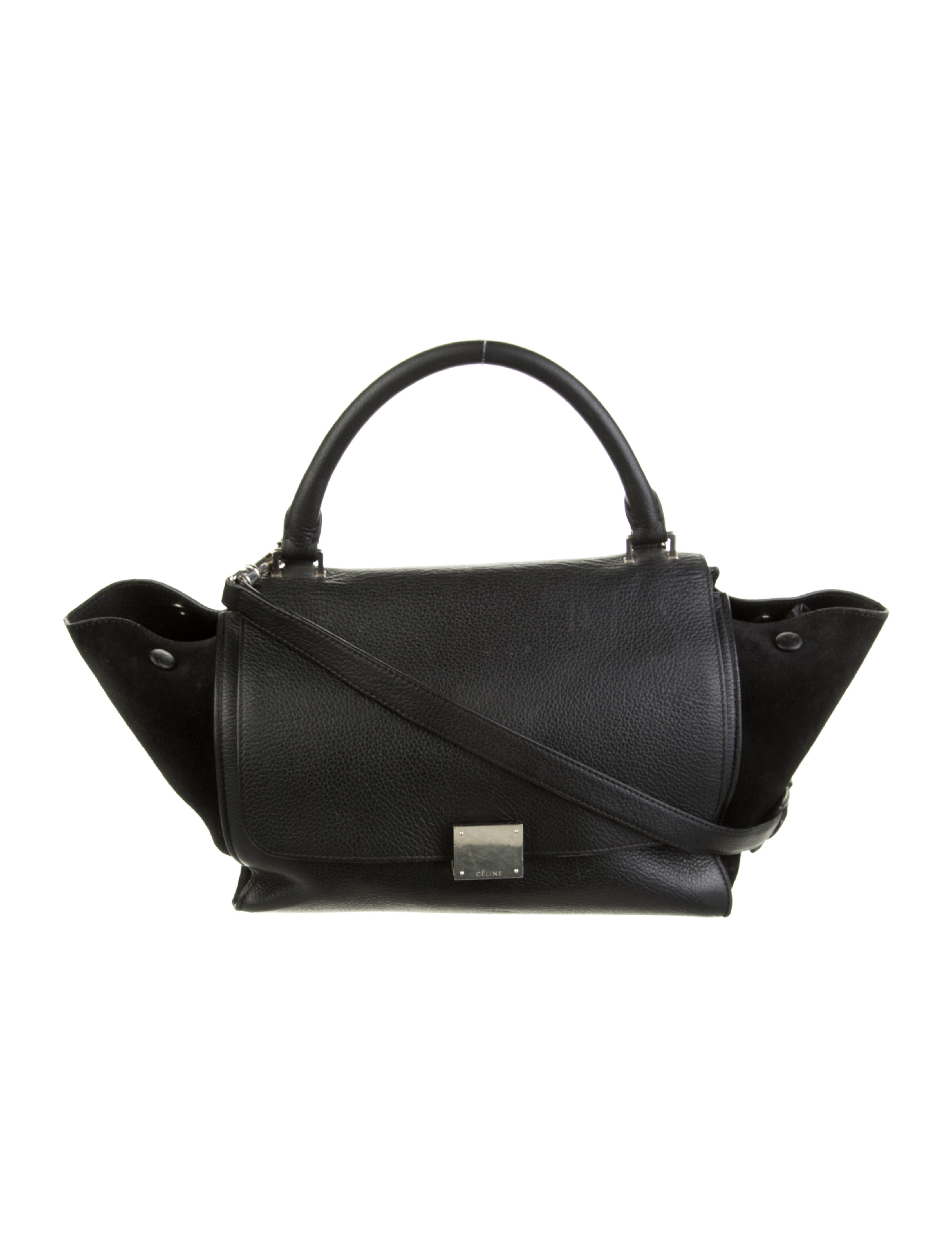 Celine Céline Small Stingray Box Bag - Black Shoulder Bags, Handbags ...