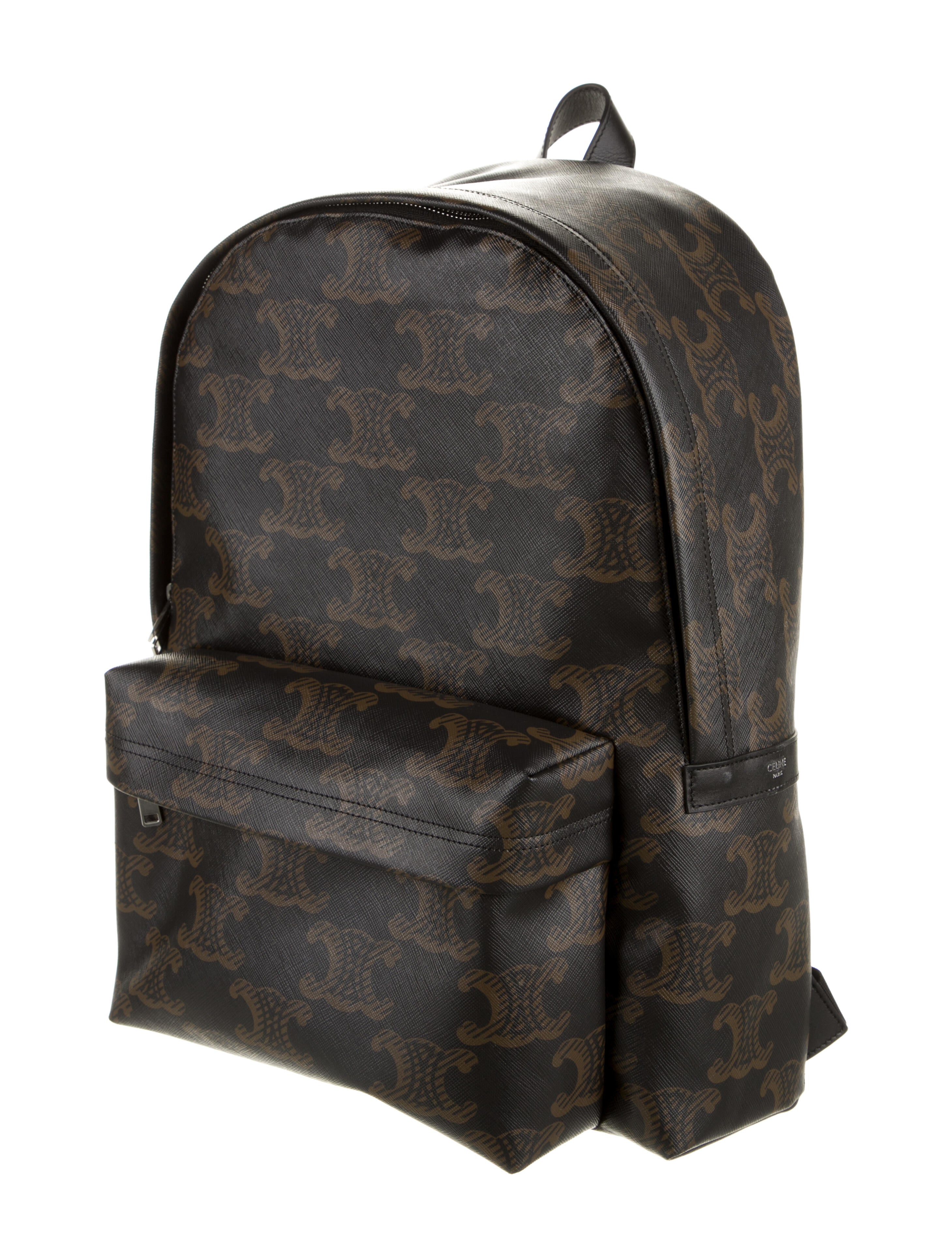 Celine 2022 Triomphe Canvas Backpack - Brown Backpacks, Bags ...