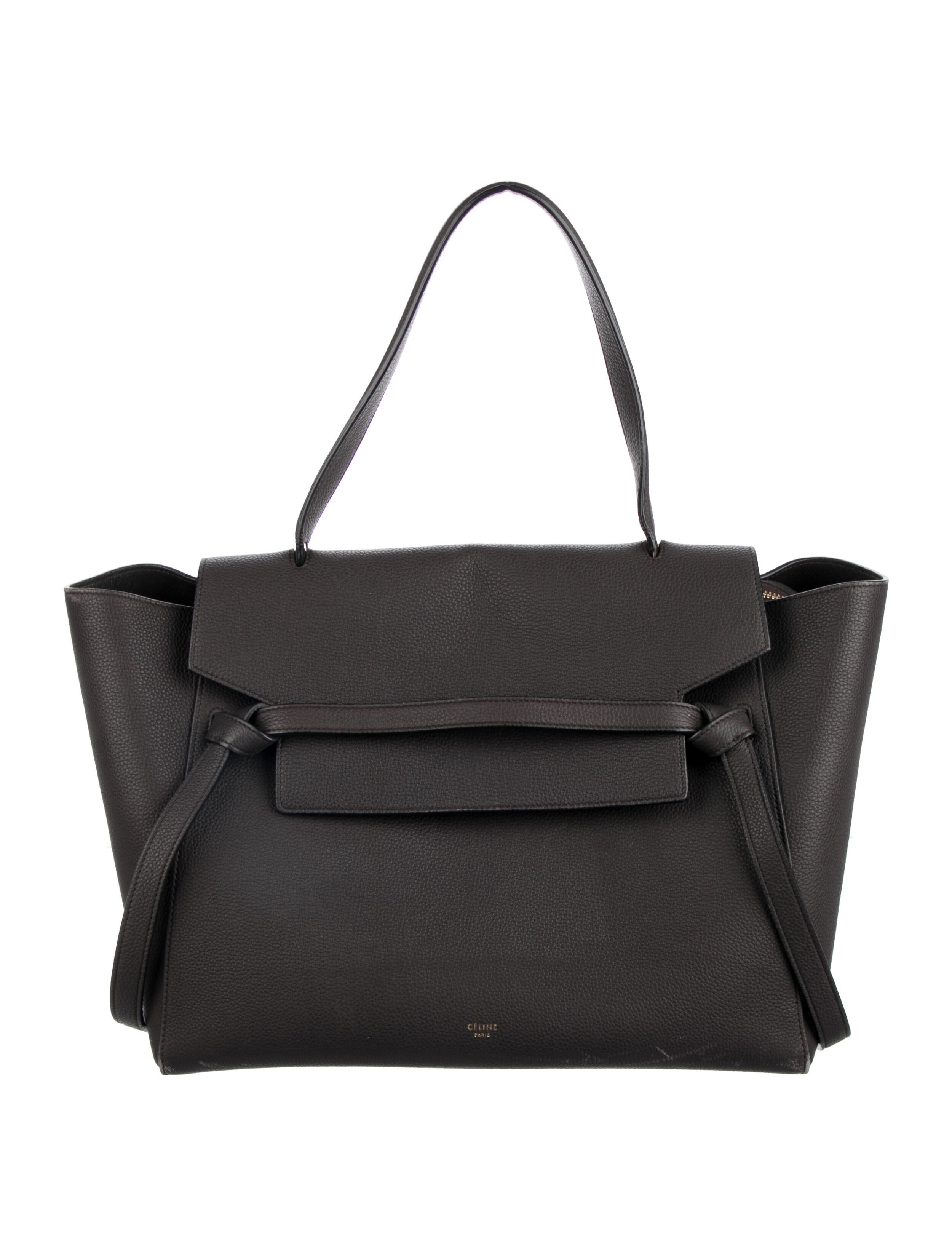 Celine Céline All Soft Tri-Color Tote - Black Shoulder Bags, Handbags ...
