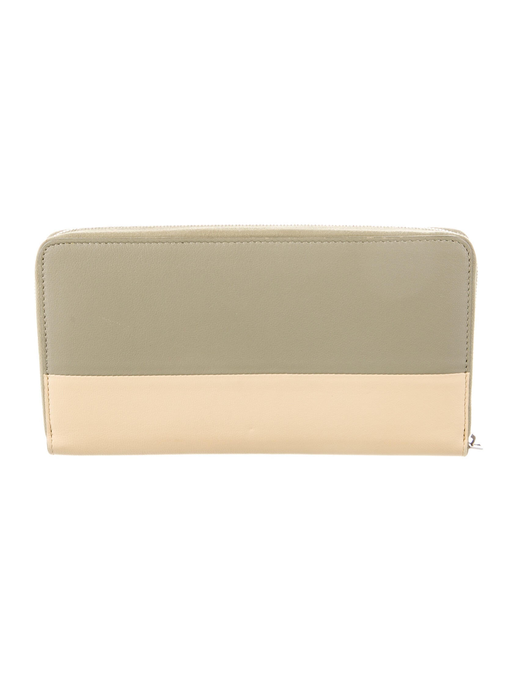 Celine 2017 Leather Continental Wallet - Green Wallets, Accessories ...