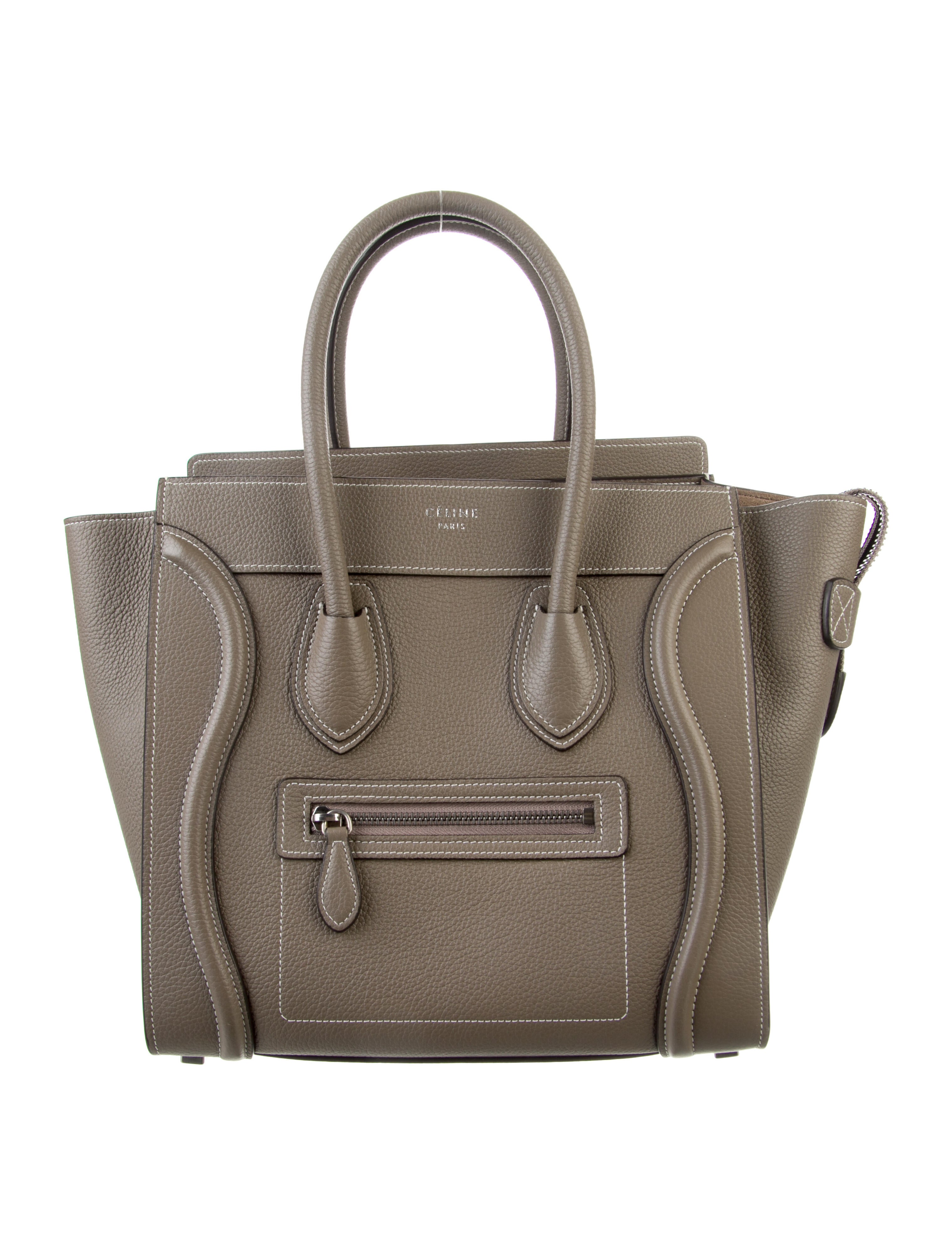Celine Micro Belt Bag - Grey Totes, Handbags - CEL233019 | The RealReal