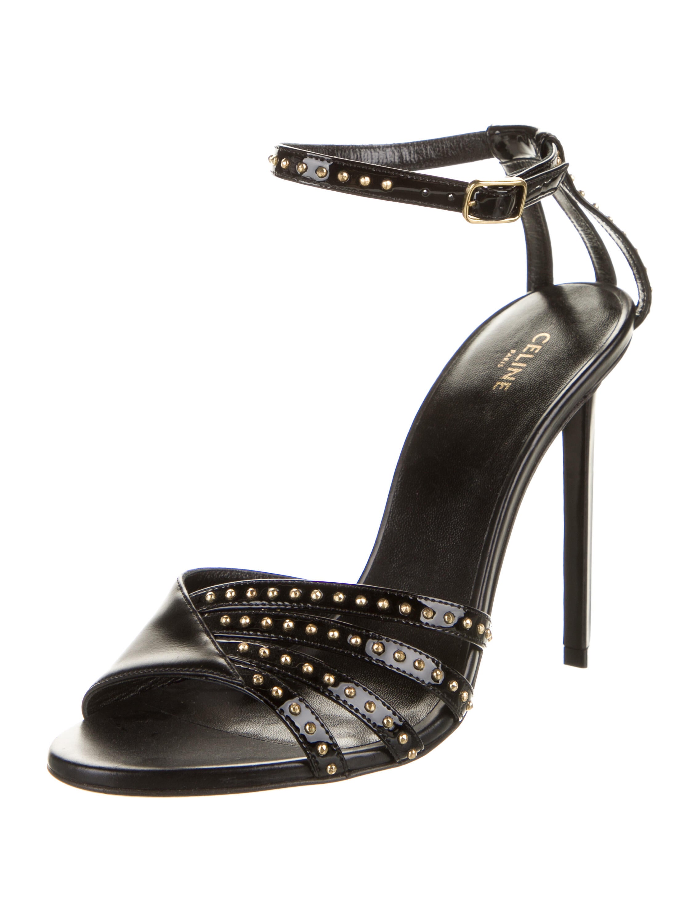 Celine Céline Wedge Sandals - Orange Sandals, Shoes - CEL23637 | The ...