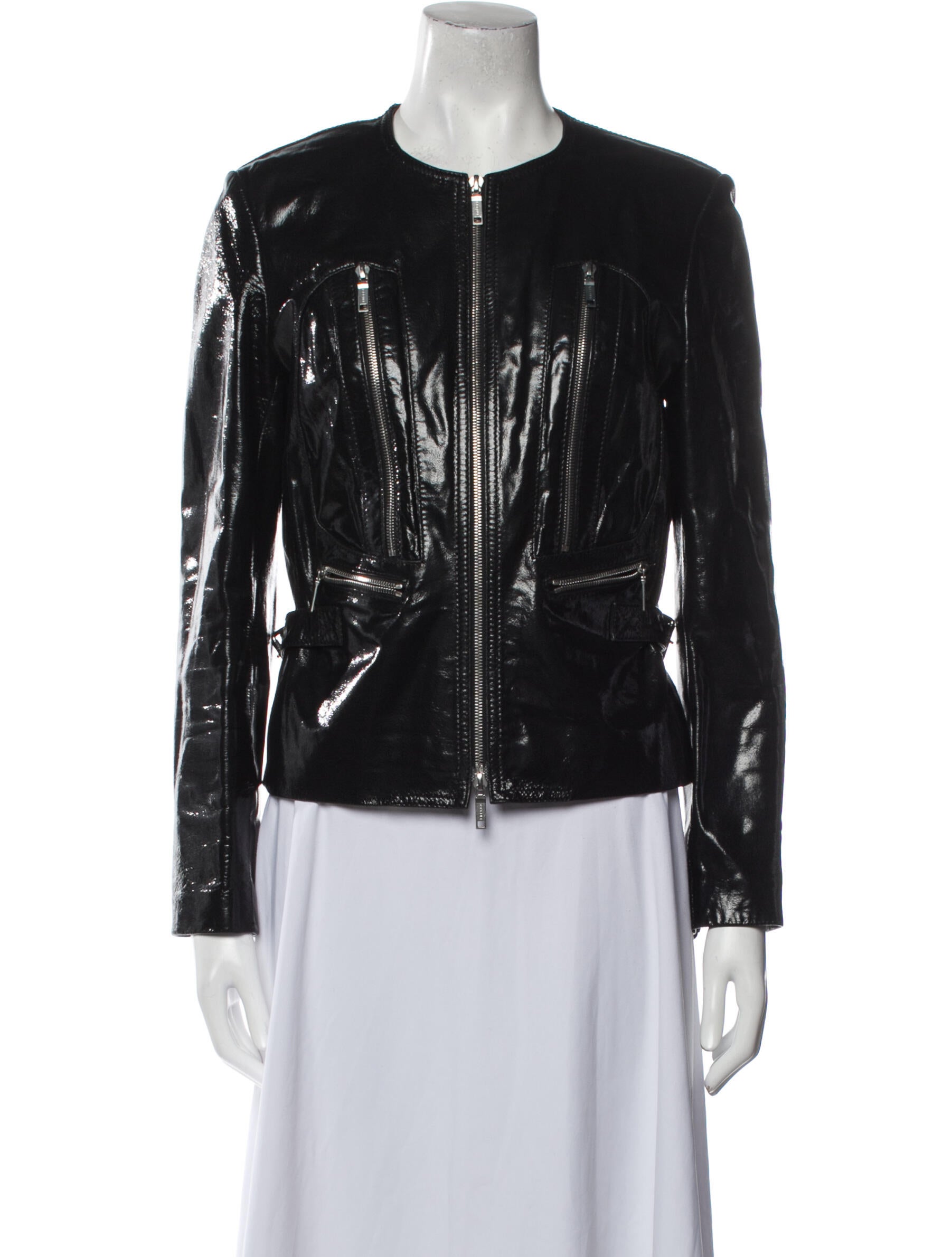 Celine Vintage Late 1990's - Early 2000's Biker Jacket - Black Jackets ...